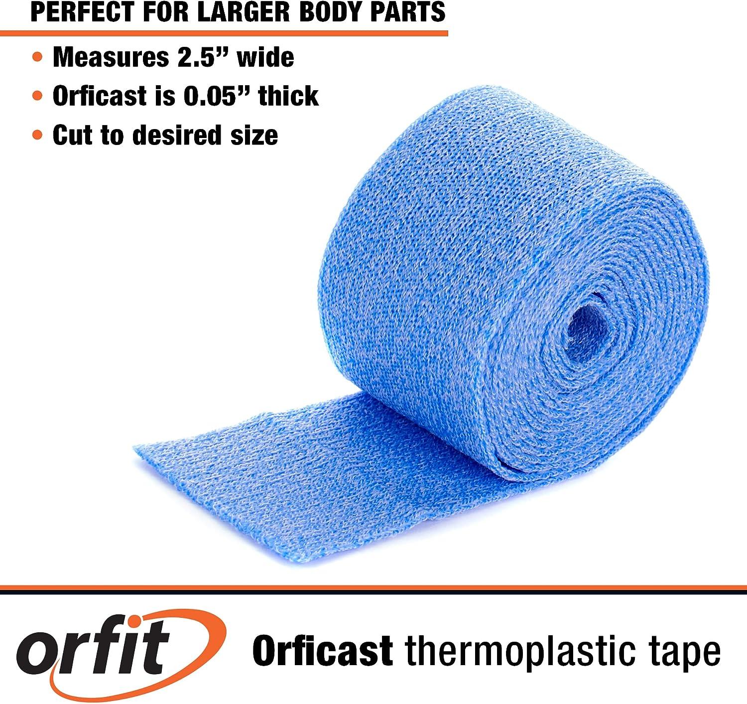 Orficast by Orfit Easy-Form Splinting Material 2 x 9 Blue - Trigger ...
