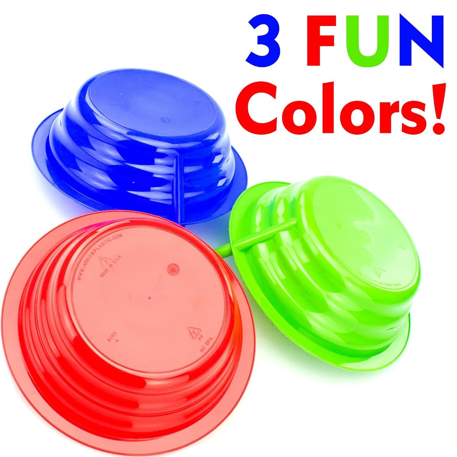 6 Pack USA-Made BPA Free Sippy Bowls for Kids - Child-Safe Cereal Bowls ...