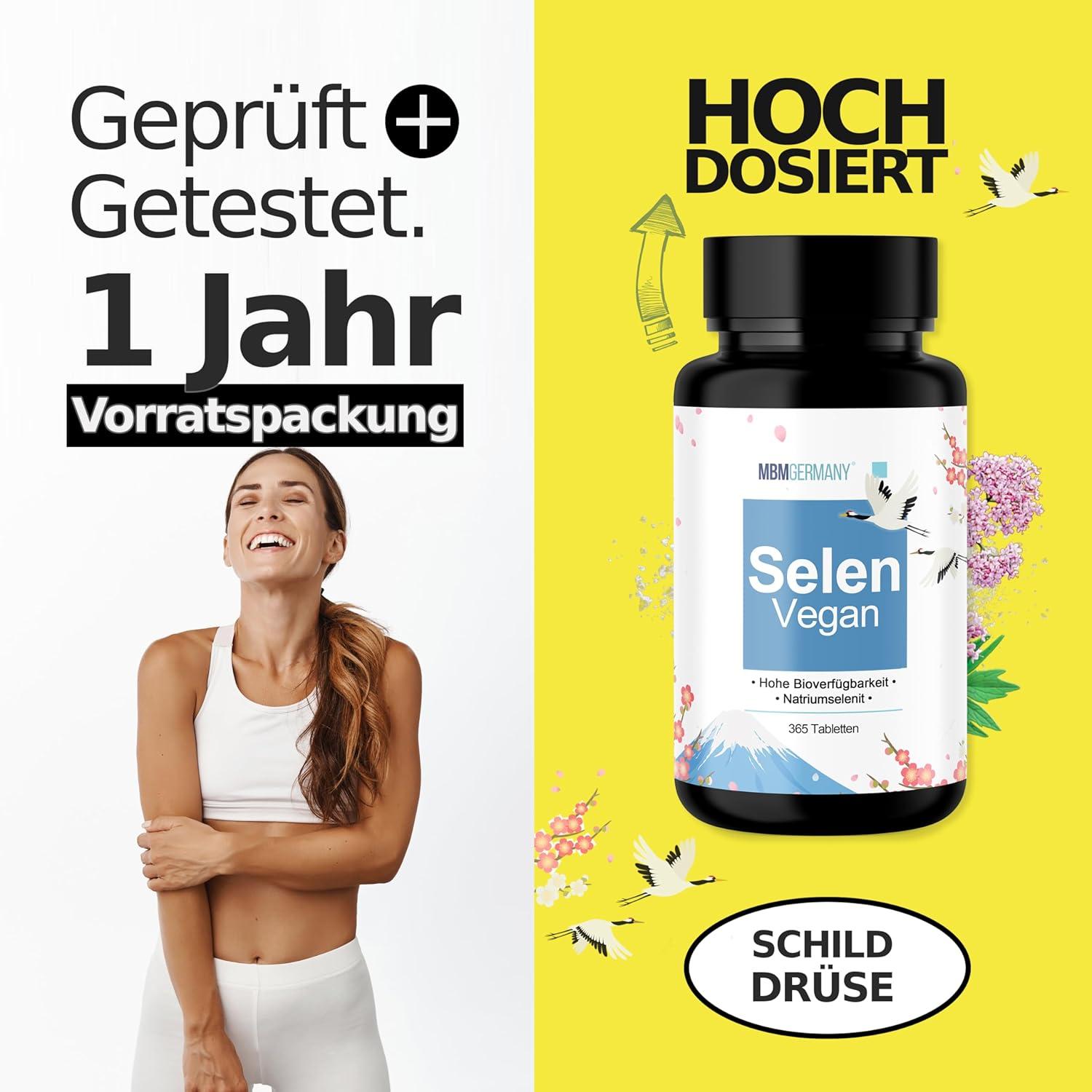 MBMGermany Selen Complex High Dose 200 g - Premium Selenium for ...
