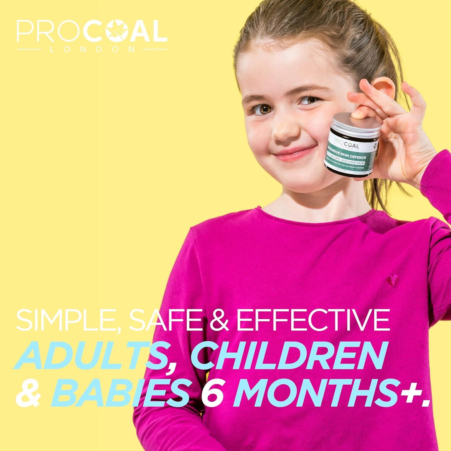 Procoal 100% Natural & Vegan Eczema Cream 60ml | Intensive Skin Defence ...