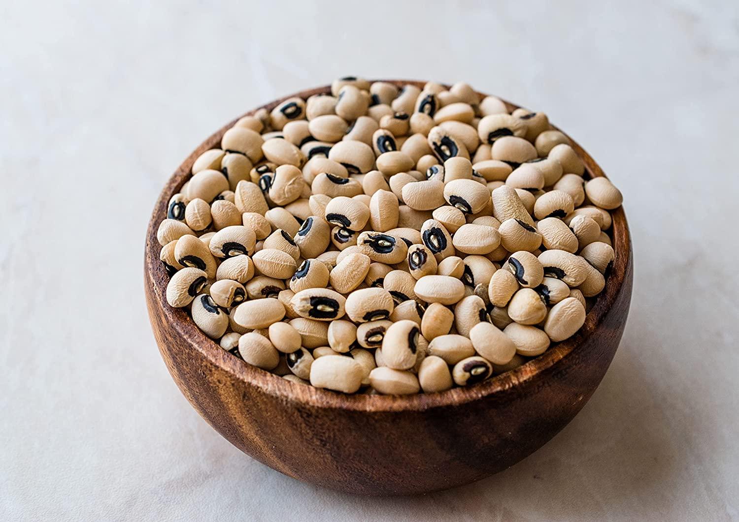 5lb Non-GMO Black-Eyed Peas | Raw Dried Whole Cow Peas | Vegan & Kosher ...