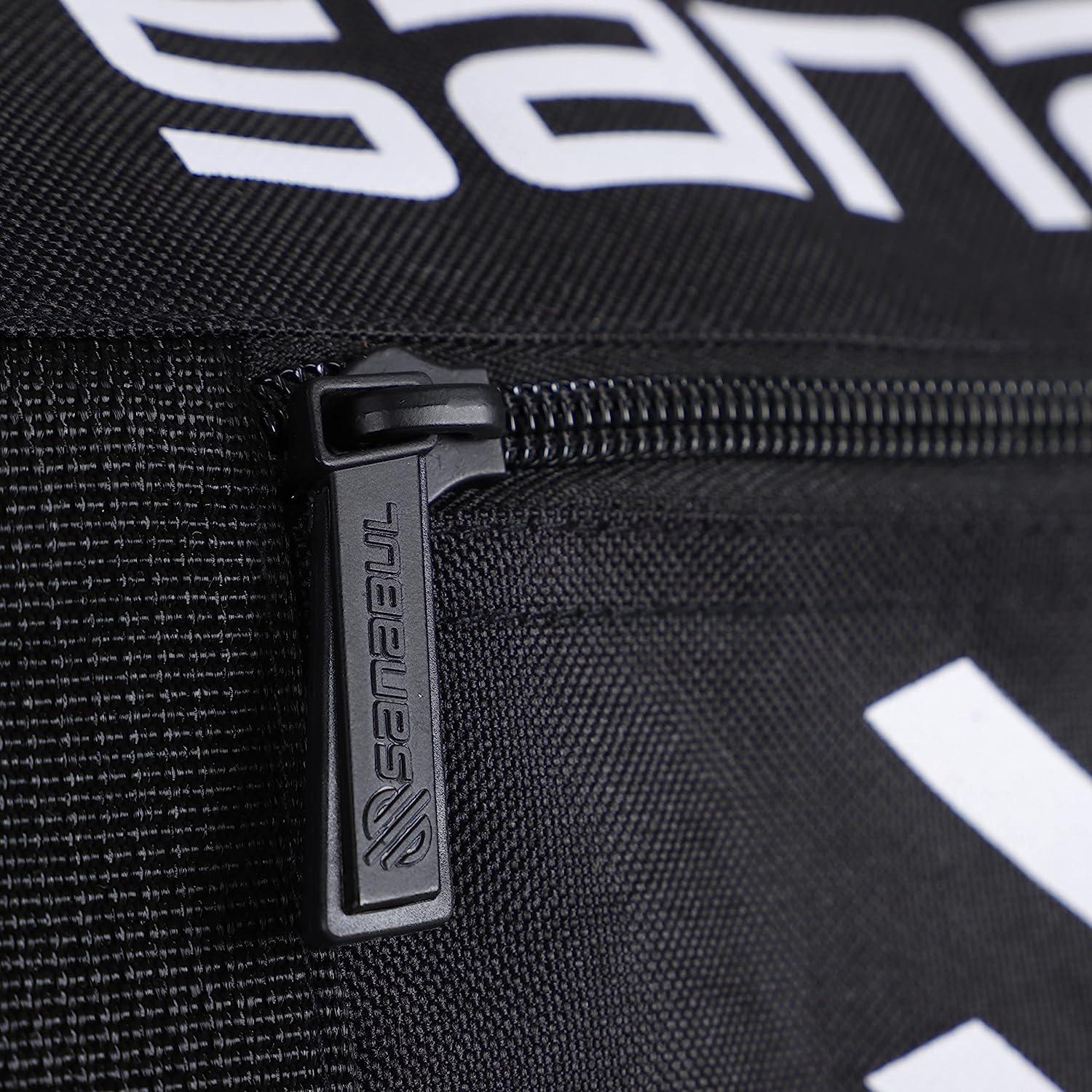 Sanabul Lab Series Mesh Duffel Gym Bag - Black/White Standard | Buy Now ...
