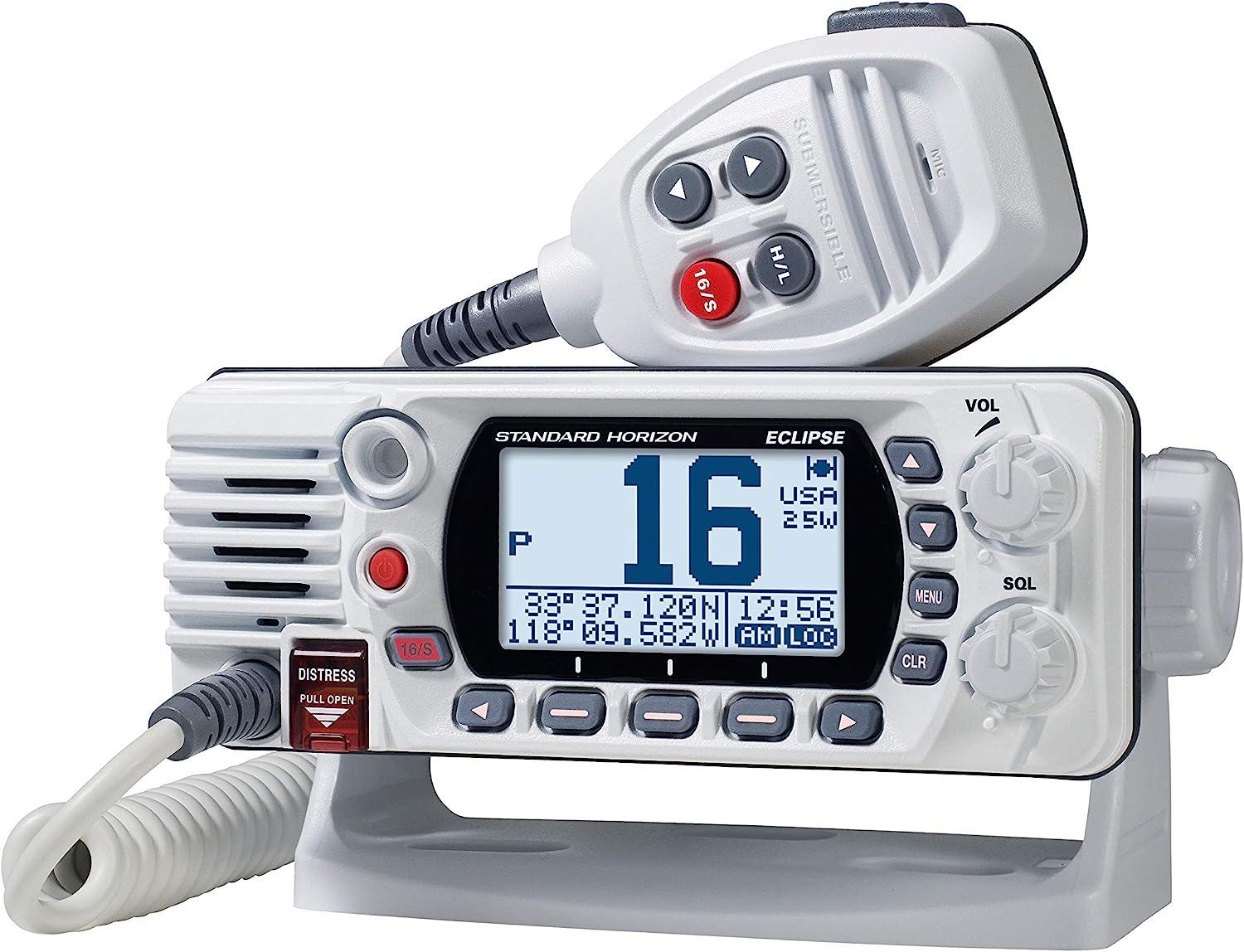 Standard Horizon GX1400 Eclipse VHF Radio - White | Fixed Mount | High ...