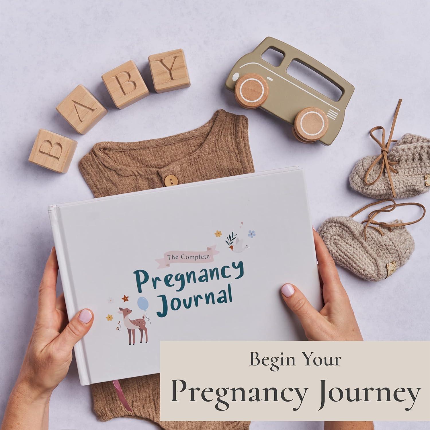 Pregnancy Journal & Memory Book for New Moms - Baby Animals Theme ...