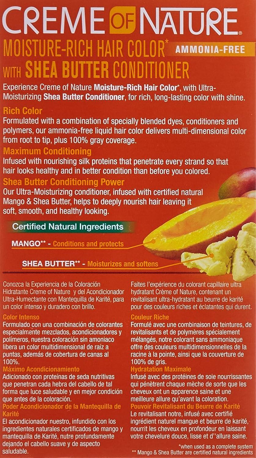 Creme of Nature Moisture Rich Hair Color Kit C10 Jet Black - 1 Pack | Buy Now with Express ...