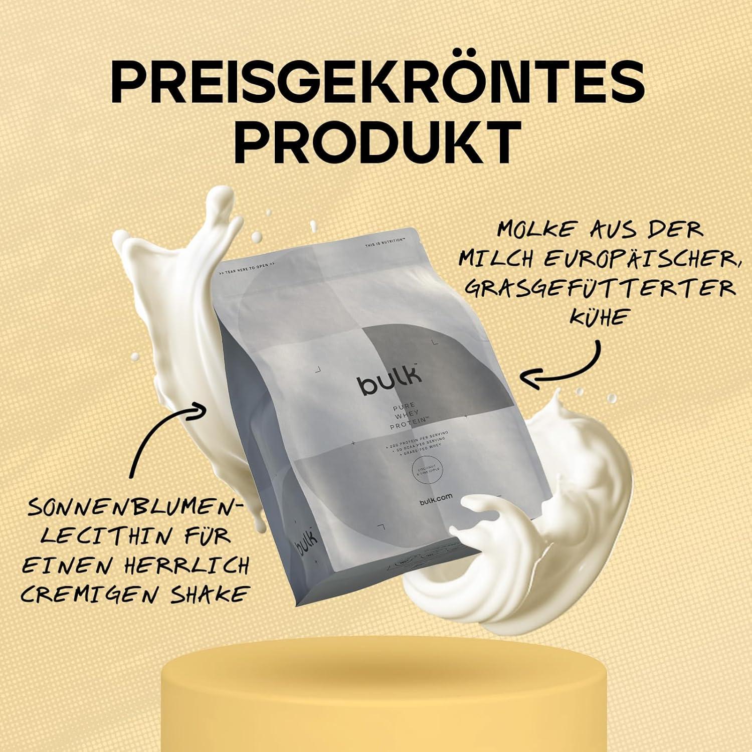 Bulk Pure Whey Protein Powder - Pineapple & Coconut 1 kg | 33 Servings ...