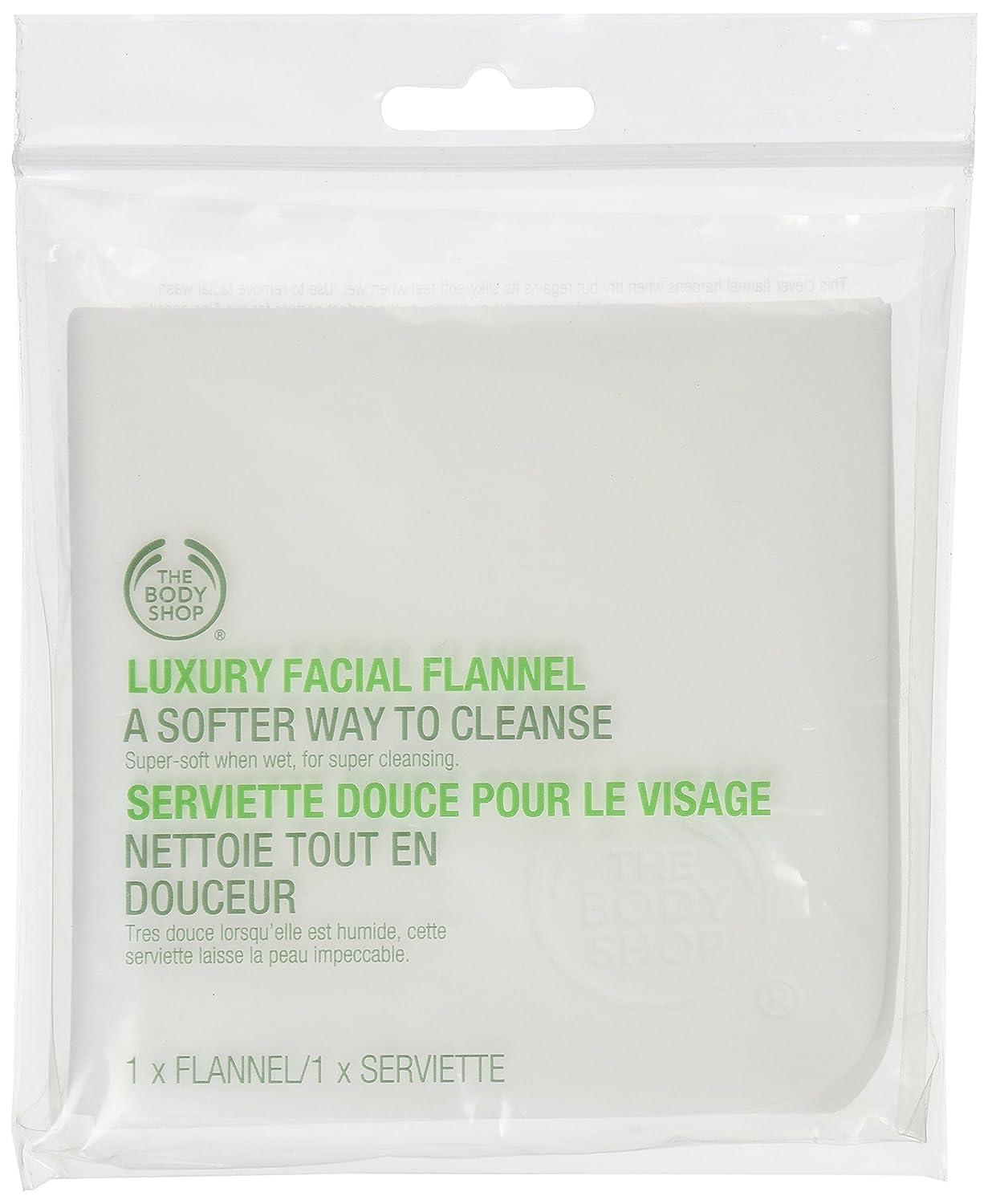The Body Shop Luxury Flannel Facial Washcloth - Soft & Gentle Face ...