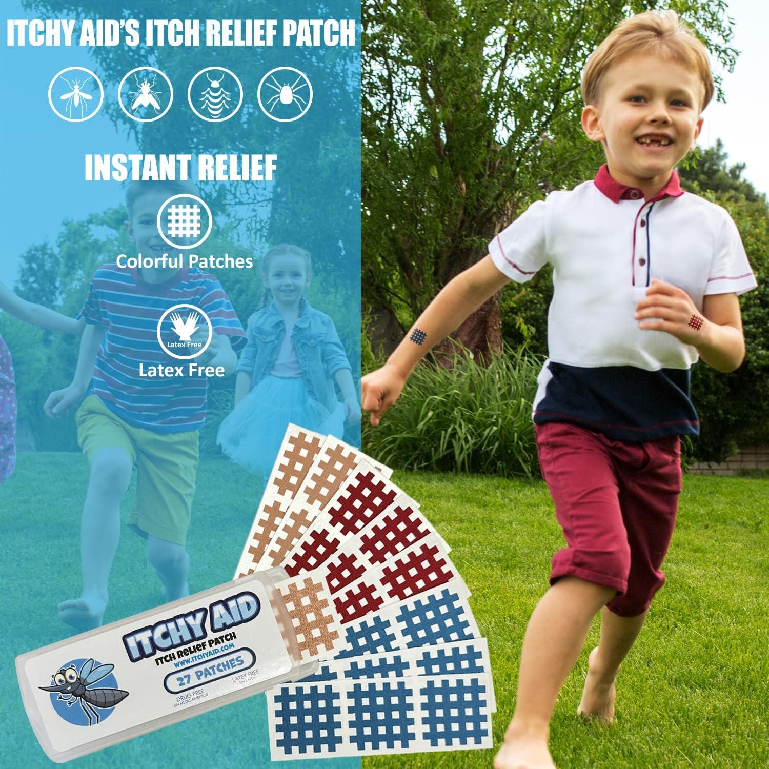 Bug Bite Itch Relief Patches - Instant Relief for Mosquito, Midge, and ...