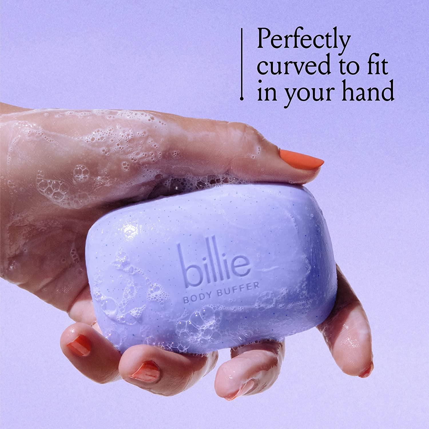 Billie Body Buffer 3.5 oz - Pre-Shave Exfoliating Bar for Smooth Skin ...