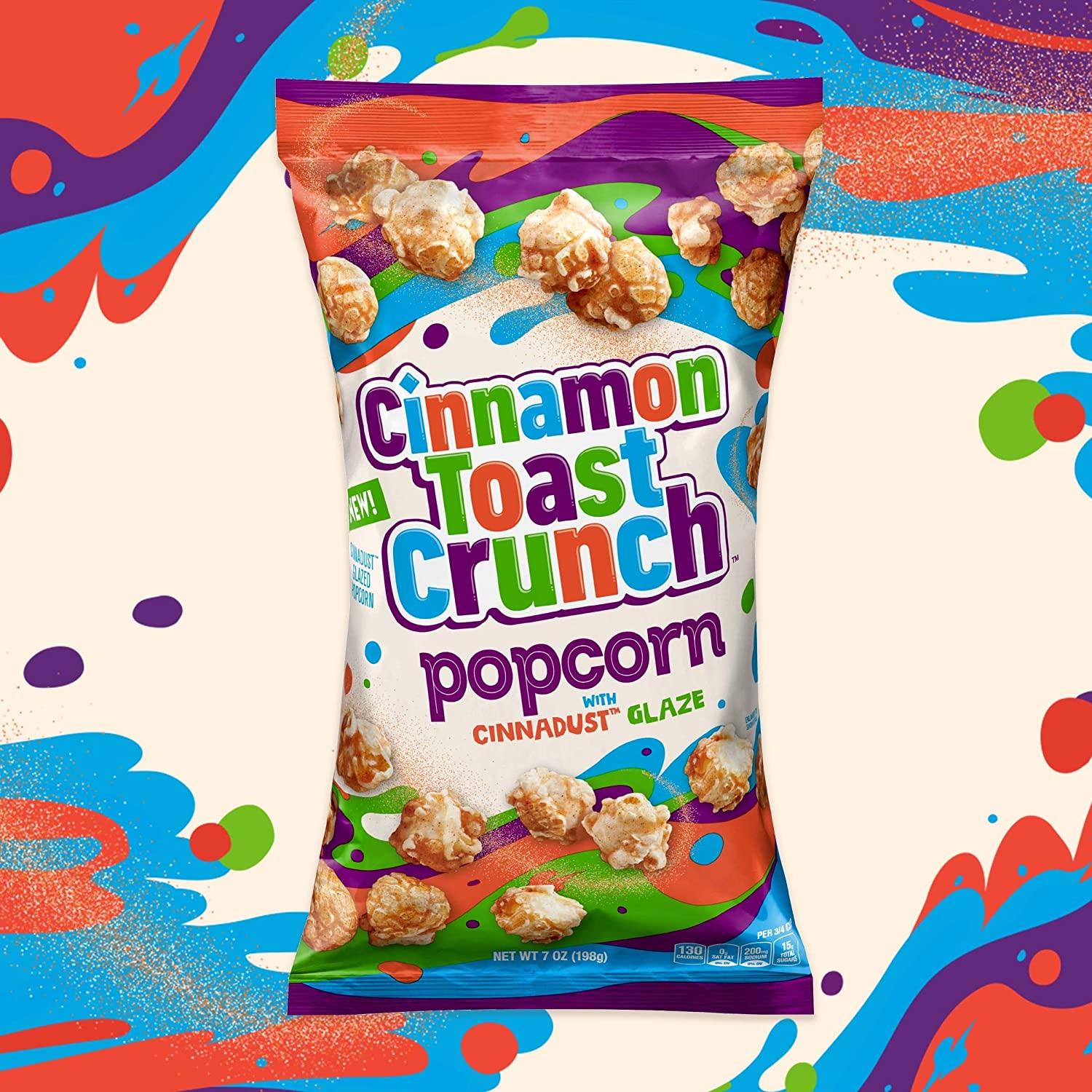 Cinnamon Toast Crunch Popcorn Snack 7 oz - Irresistible Cinnadust Glaze ...