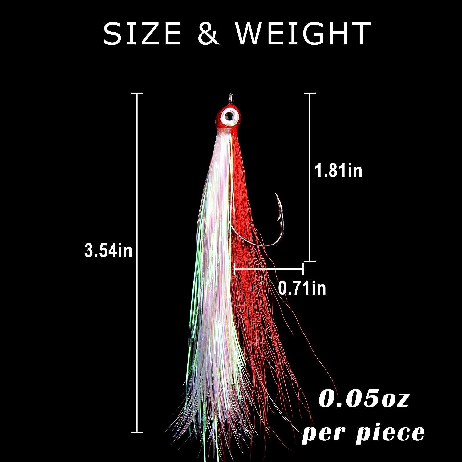 Classic Clouser Minnow Streamer Flies - 5pcs | Fly Fishing Lures for ...