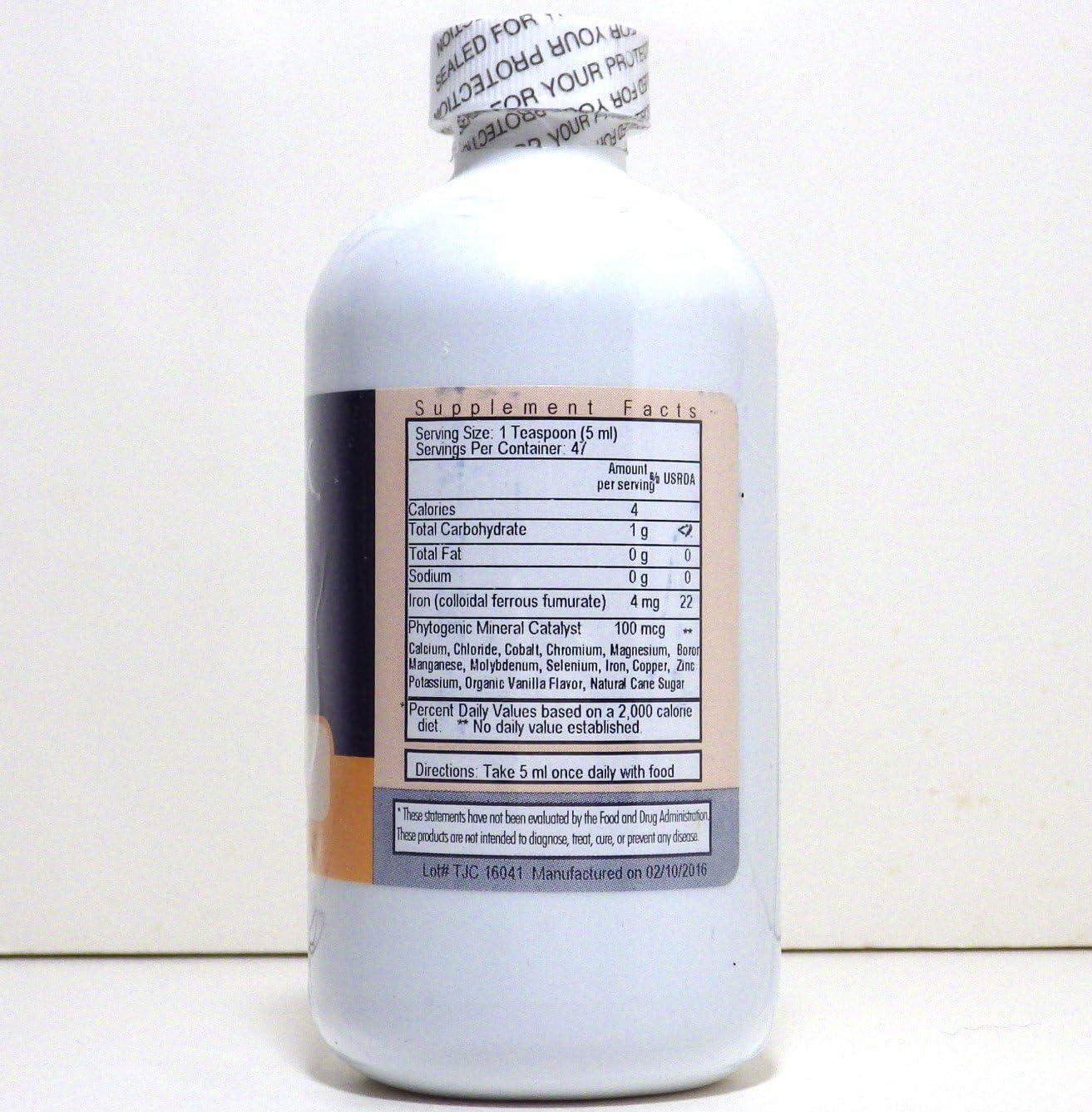 Iron 4mg- 8oz Liquid: Essential Mineral Supplement for Energy and ...