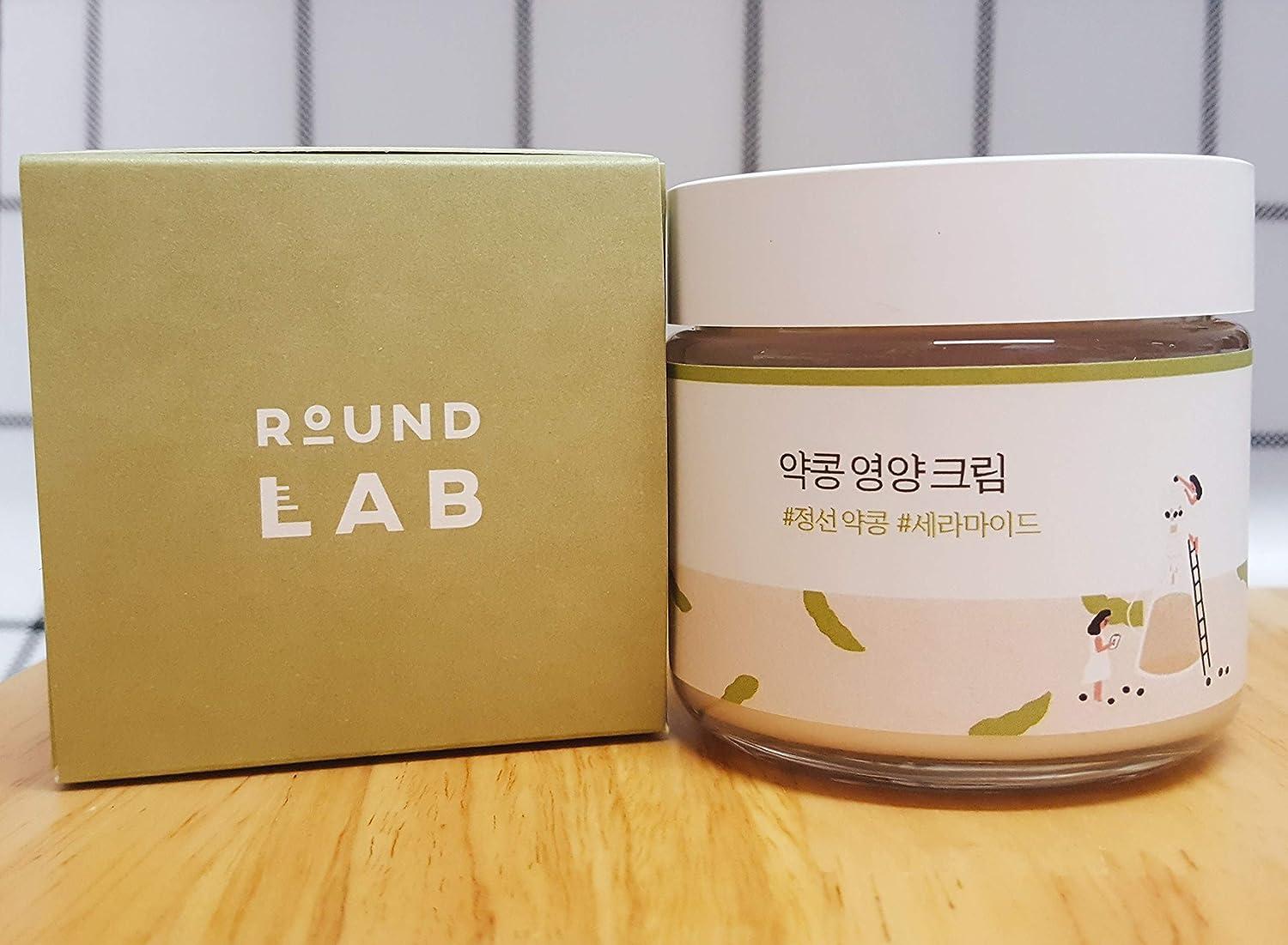 ROUND LAB Soybean Nourishing Cream 80ml - Hydrating and Nourishing ...