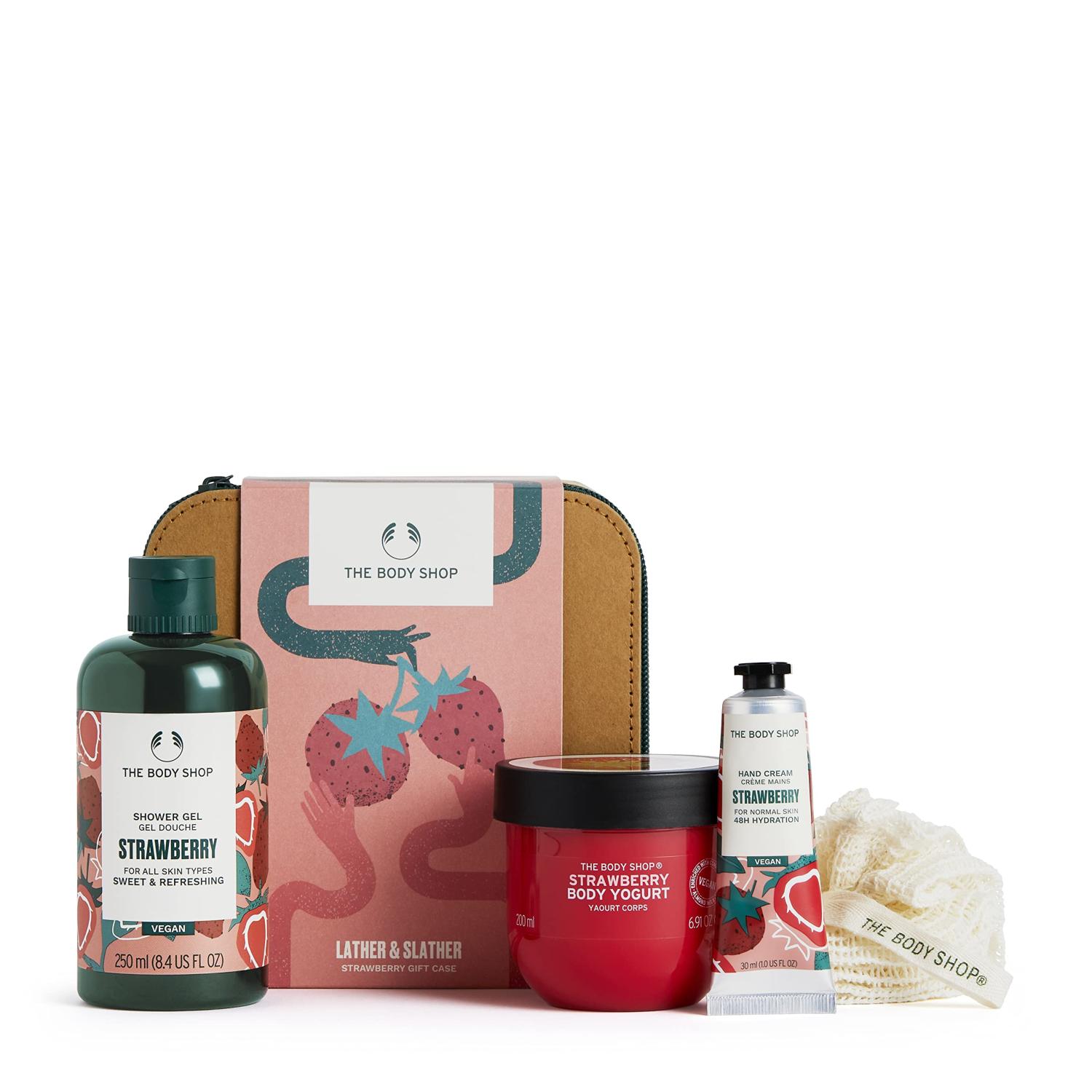 The Body Shop Strawberry Bodycare Gift Set - Nourishing Skincare for ...