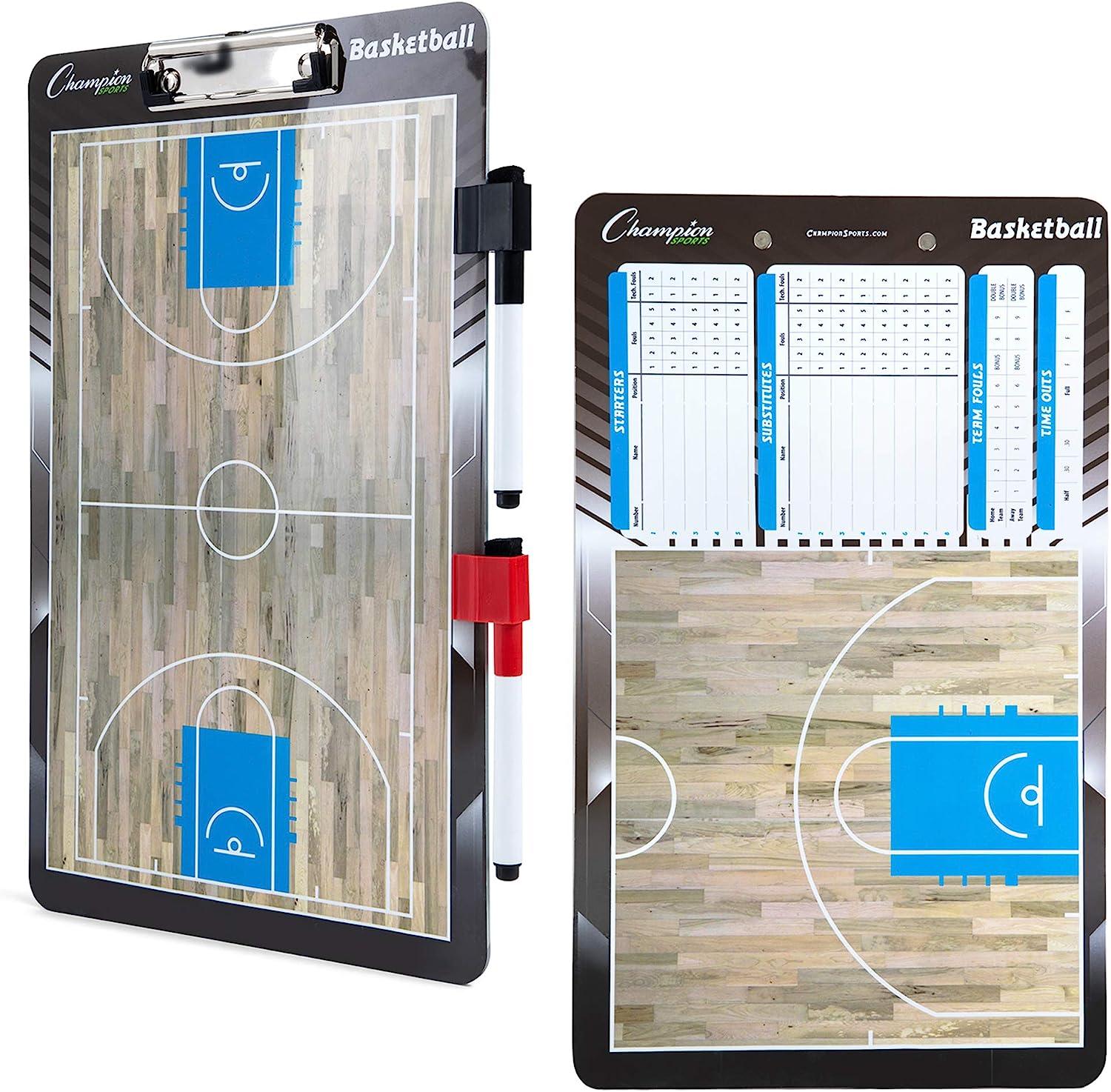 Champion Sports Large & XL Coaching Whiteboard - Full & Half Field ...