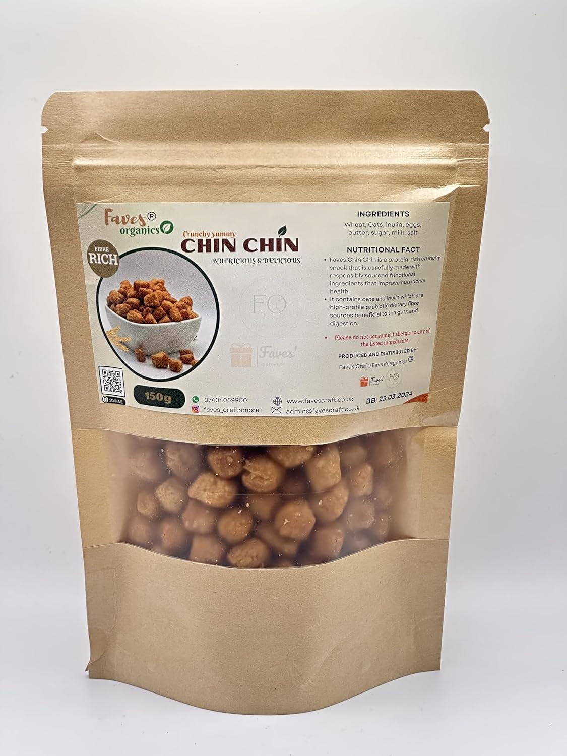 Chinchin Fibre rich Oat Chin chin Crunchy Delicious Nigerian Chinchin ...