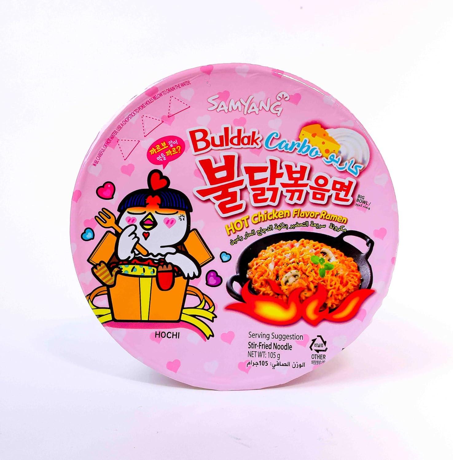 Samyang Hot Chicken Carbonara Ramen Big Bowl 105g