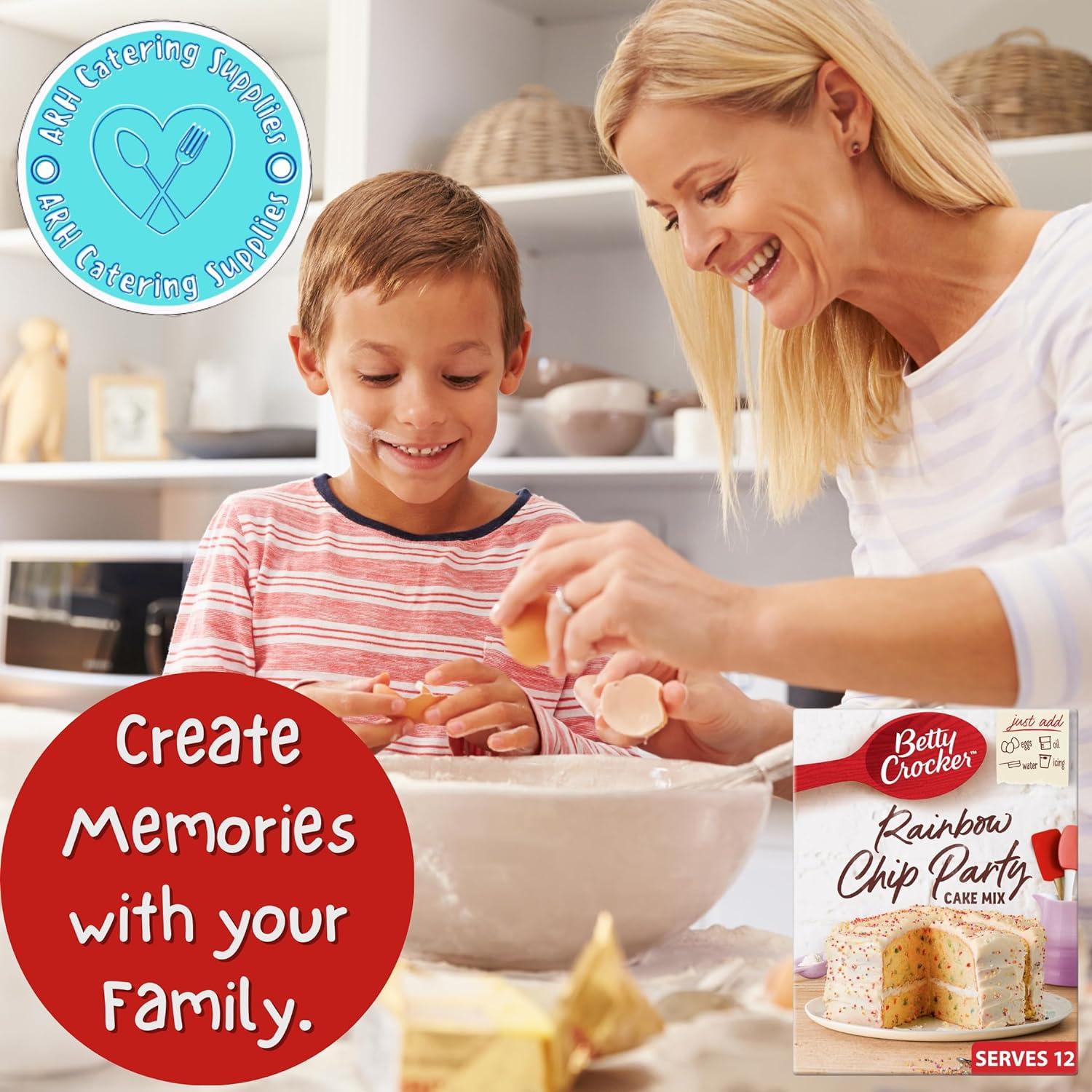 Rainbow Chip Party Betty Crocker Cake Mix 425g x2 | Buy Now with ...