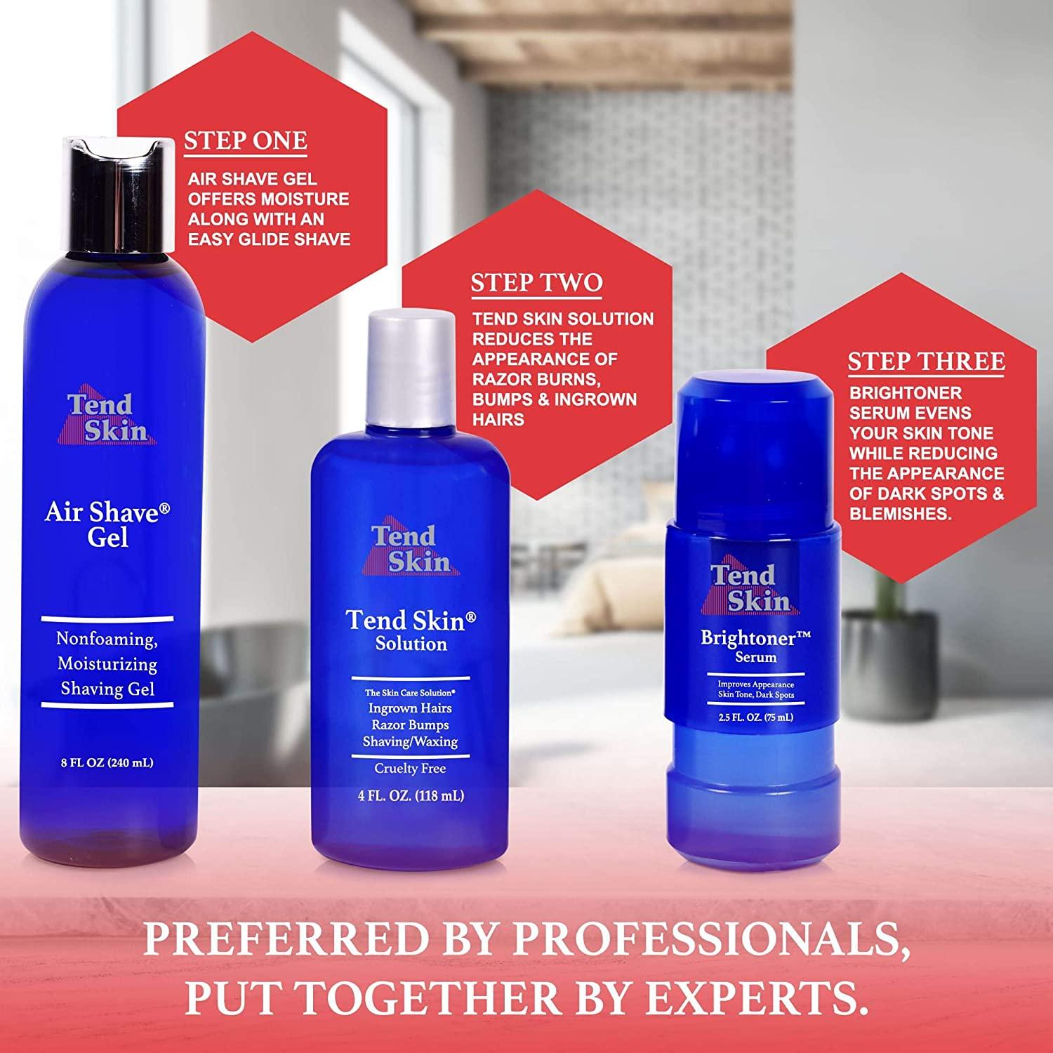 Tend Skin Women's Shaving Kit - Razor Bump & Ingrown Hair Treatment ...