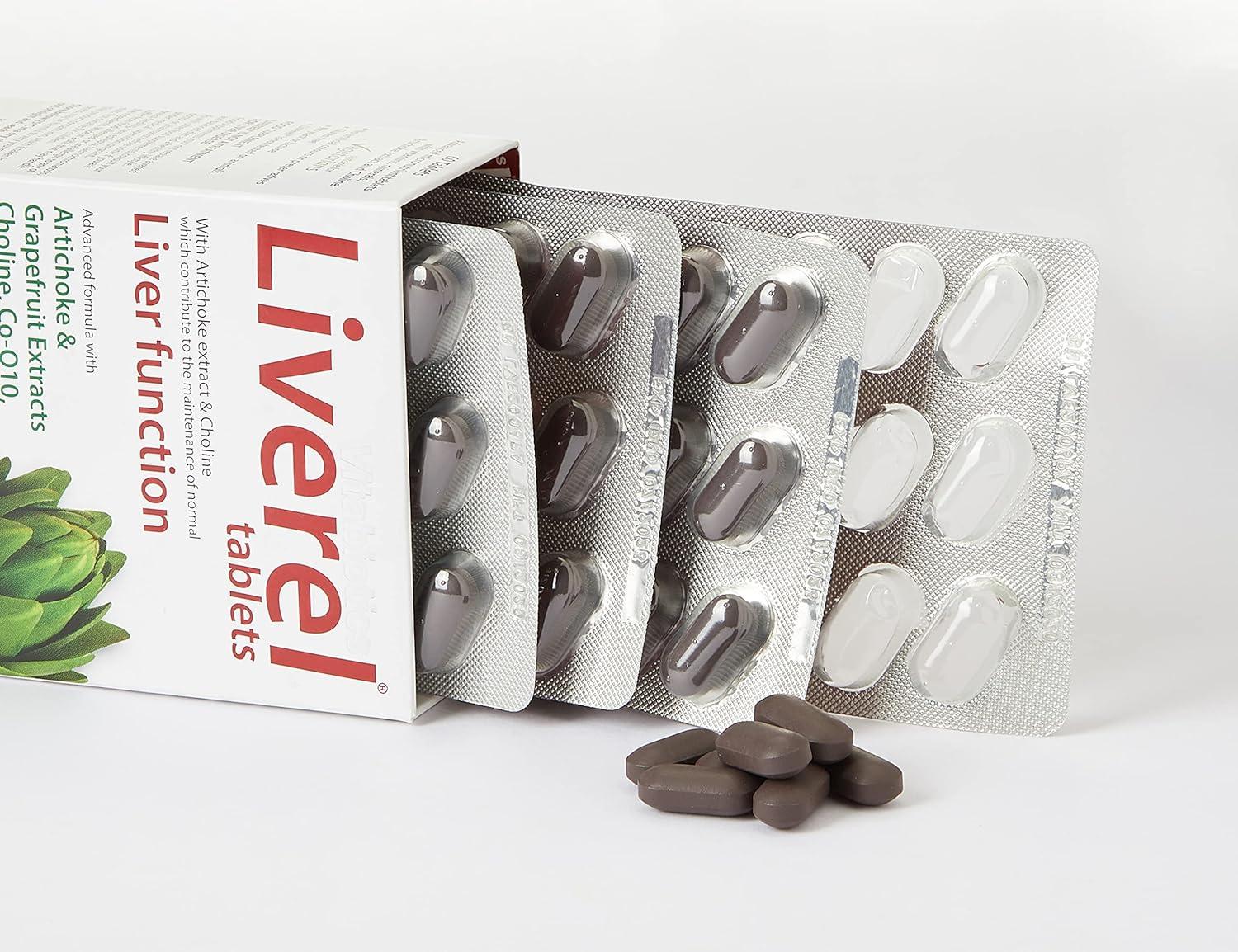 Vitabiotics Liverel - 60 Tablets | Supports Liver Health and Function ...