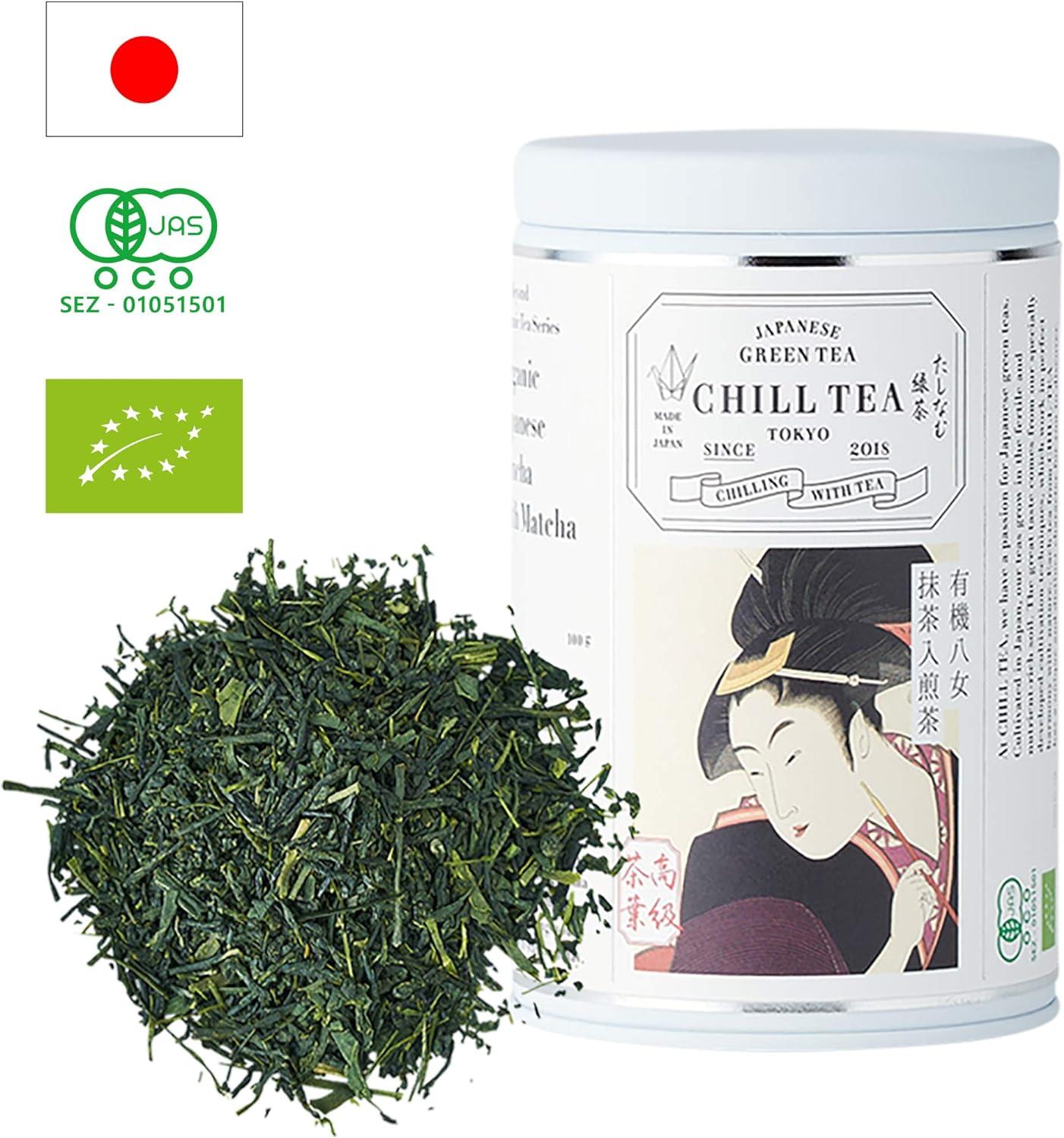 CHILL TEA Tokyo Japanese Sencha with Matcha Green Tea - First Flush ...