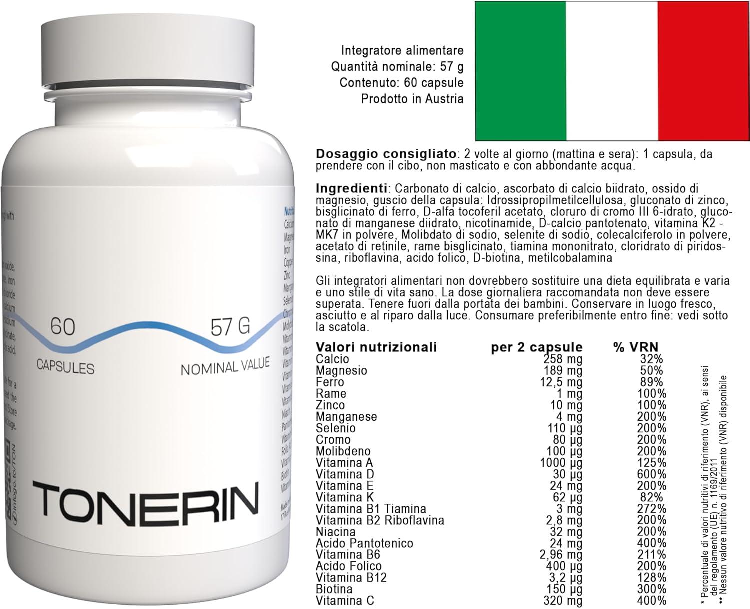 TONERIN 60 Capsules | Buy Now with Express International Delivery ...