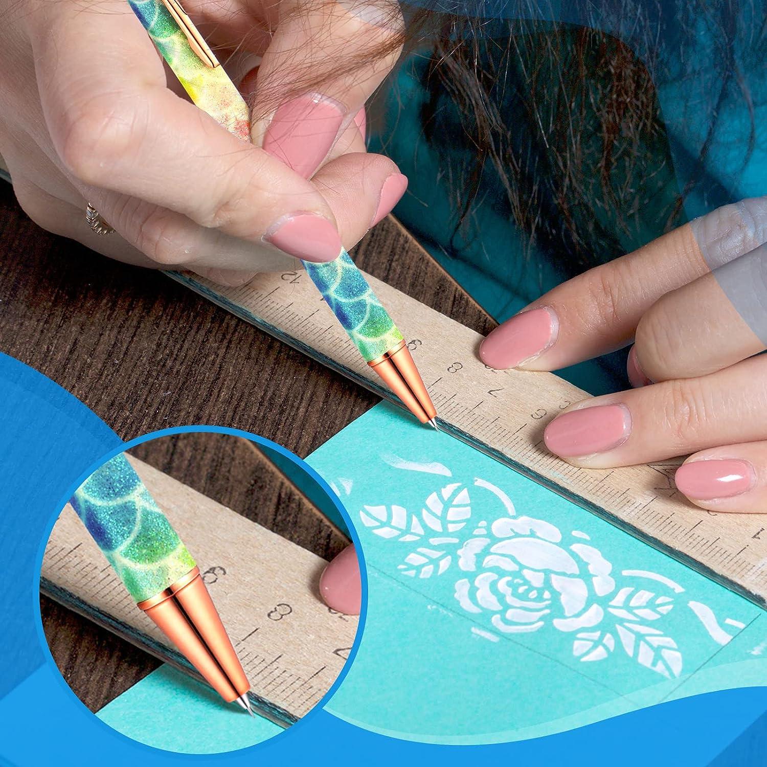 Weeding Tools for Vinyl 2 Pieces Craft Vinyl Weeding Pen Point ...