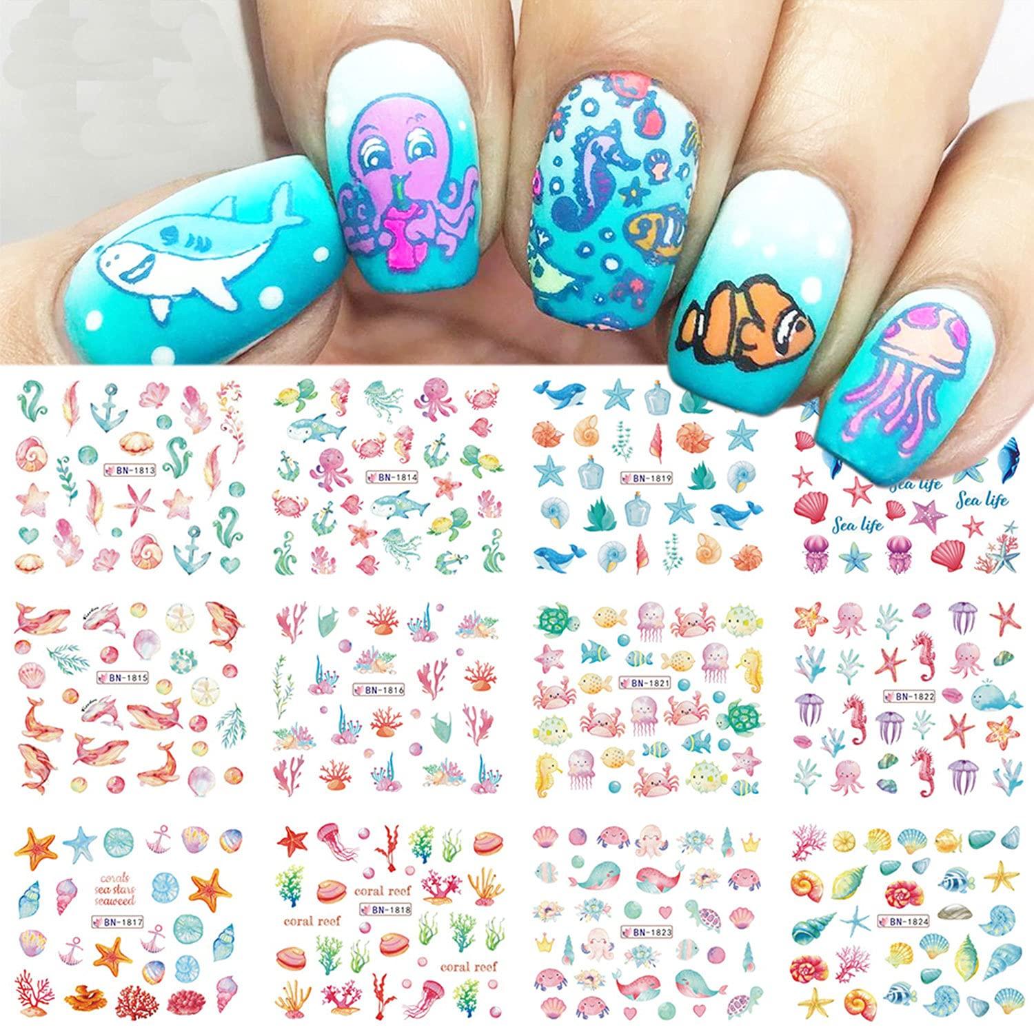 Sea Life Nails