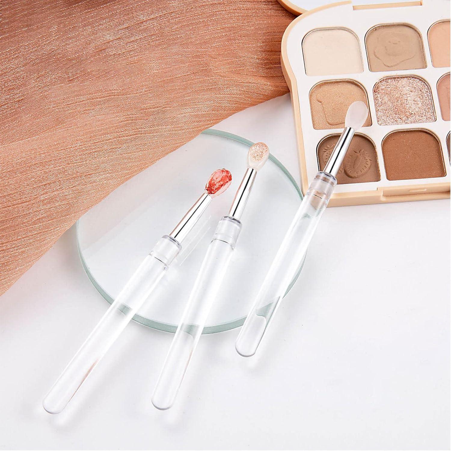 Silicone Lip Brushes With Transparent Handles And Cap Lip Applicators ...