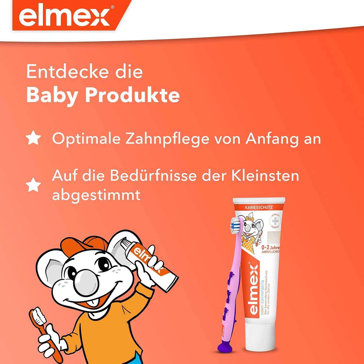 Elmex Baby Toothpaste 0-2 Years - 50ml | Special Caries Protection ...