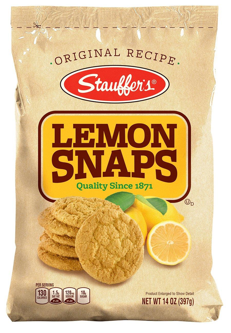 Stauffers Lemon Snaps 14-Ounce Bag - Pack of 6 | Delicious Citrus ...