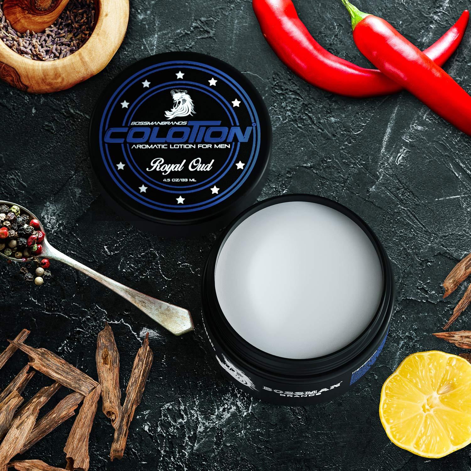 Bossman Colotion - 2-in-1 Men's Lotion & Cologne for Hydrating Scented ...