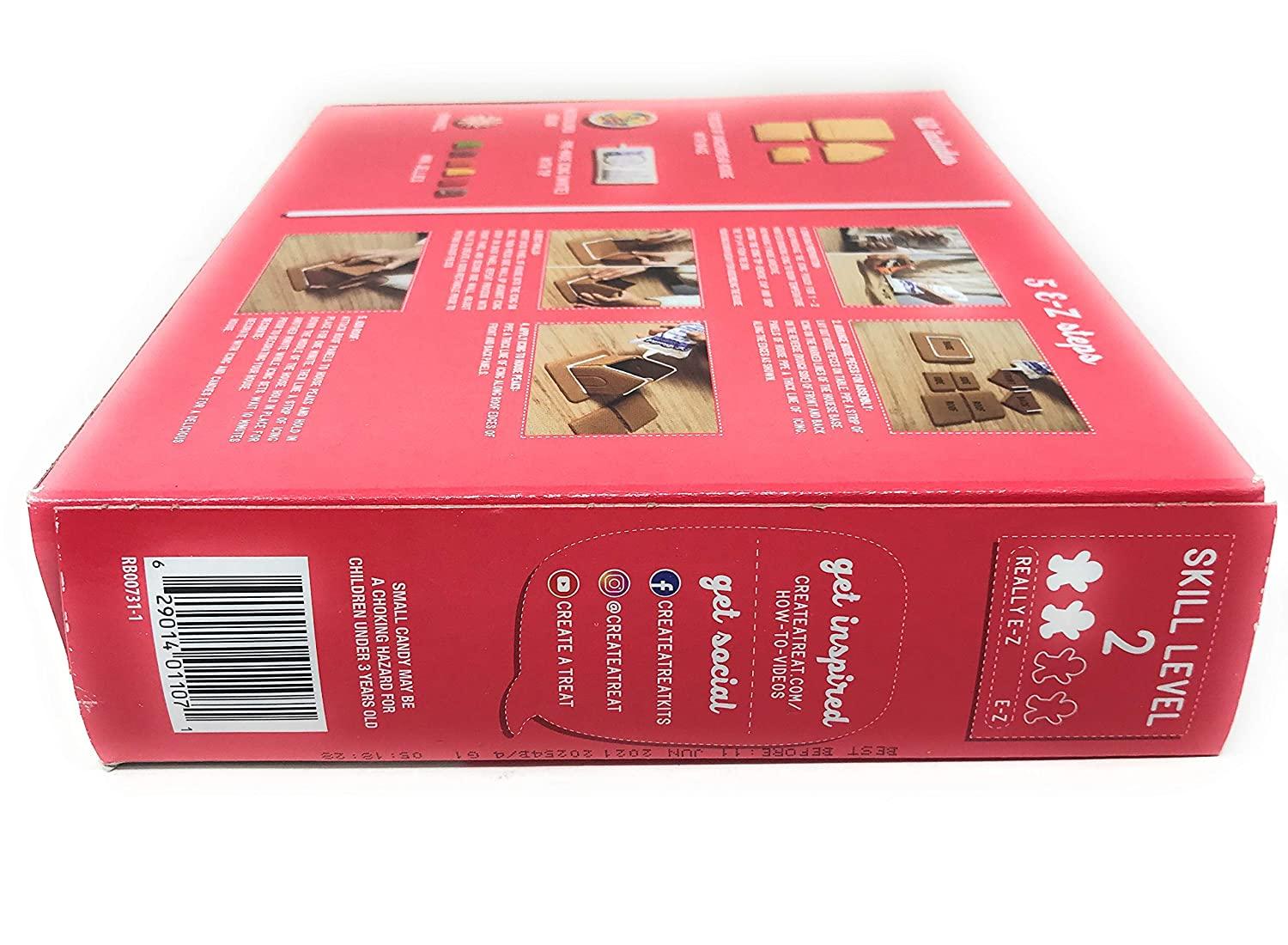 Create-A-Treat Gingerbread House Kit Value Pack - 2 Full Kits, 1 lb ...