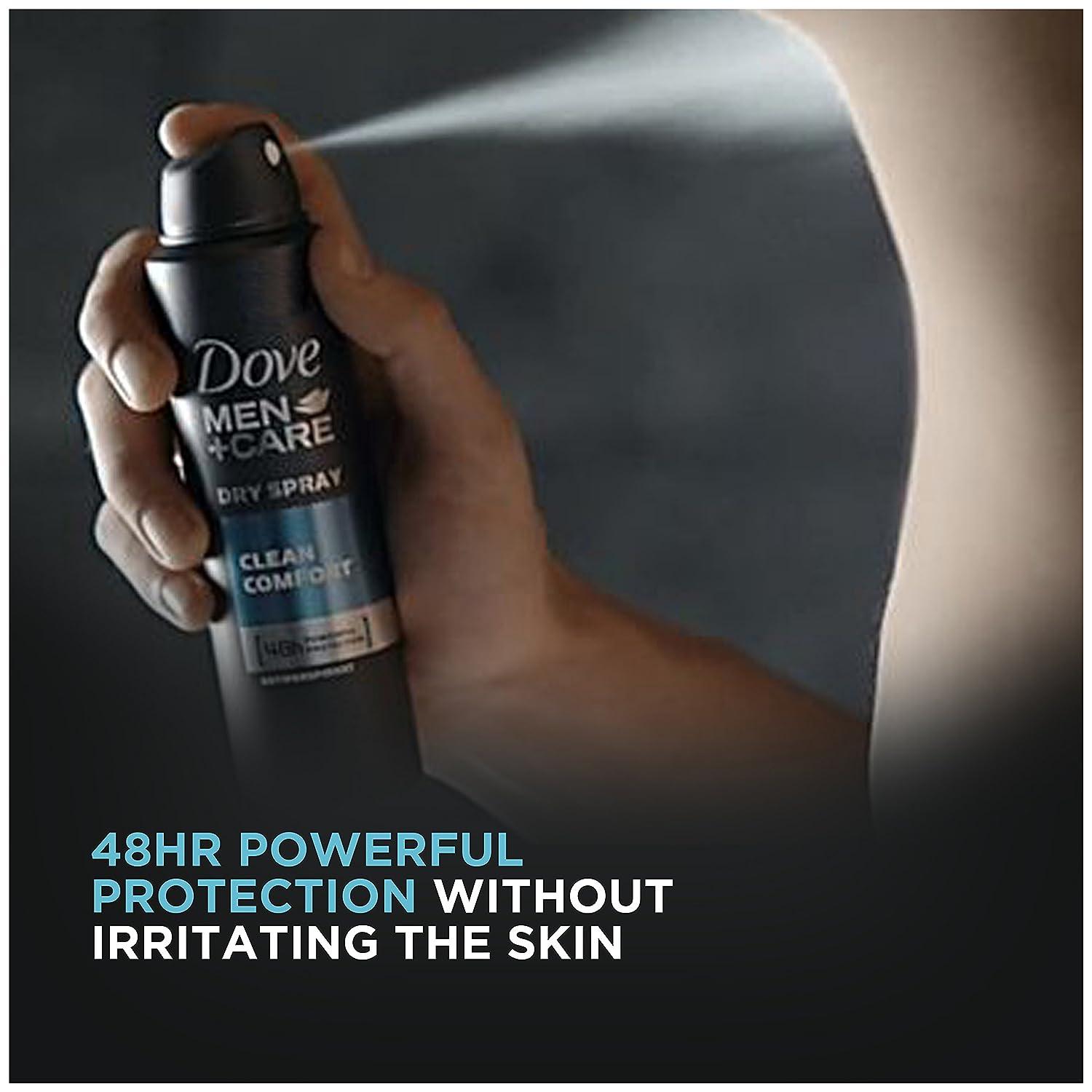 Dove Men+Care Sensitive Shield Dry Spray Antiperspirant Deodorant 3.8oz ...