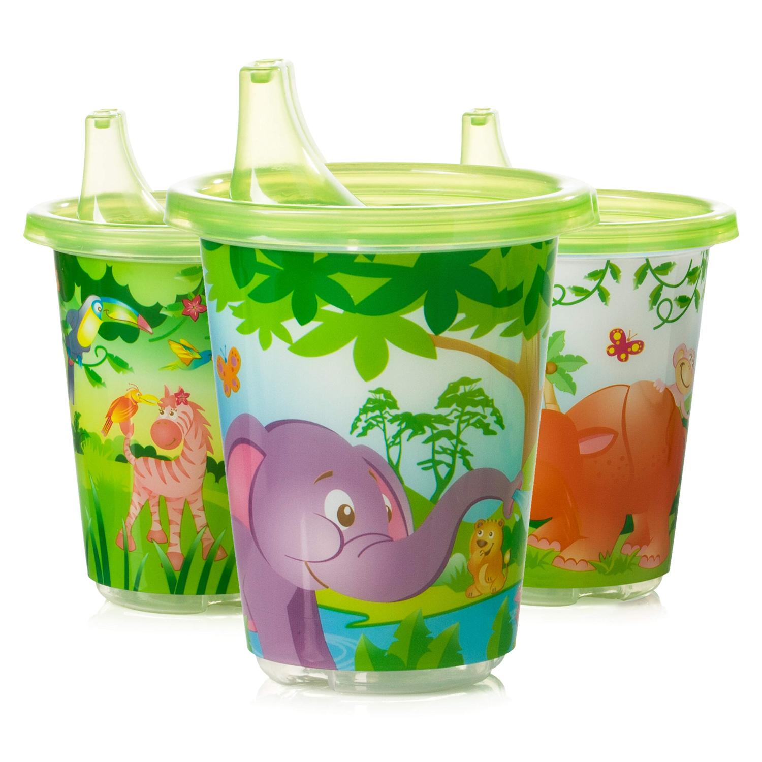 Evenflo Zoo Friends Sippy Cup Set - 3 Pack (Discontinued) | Buy Now with Express International ...