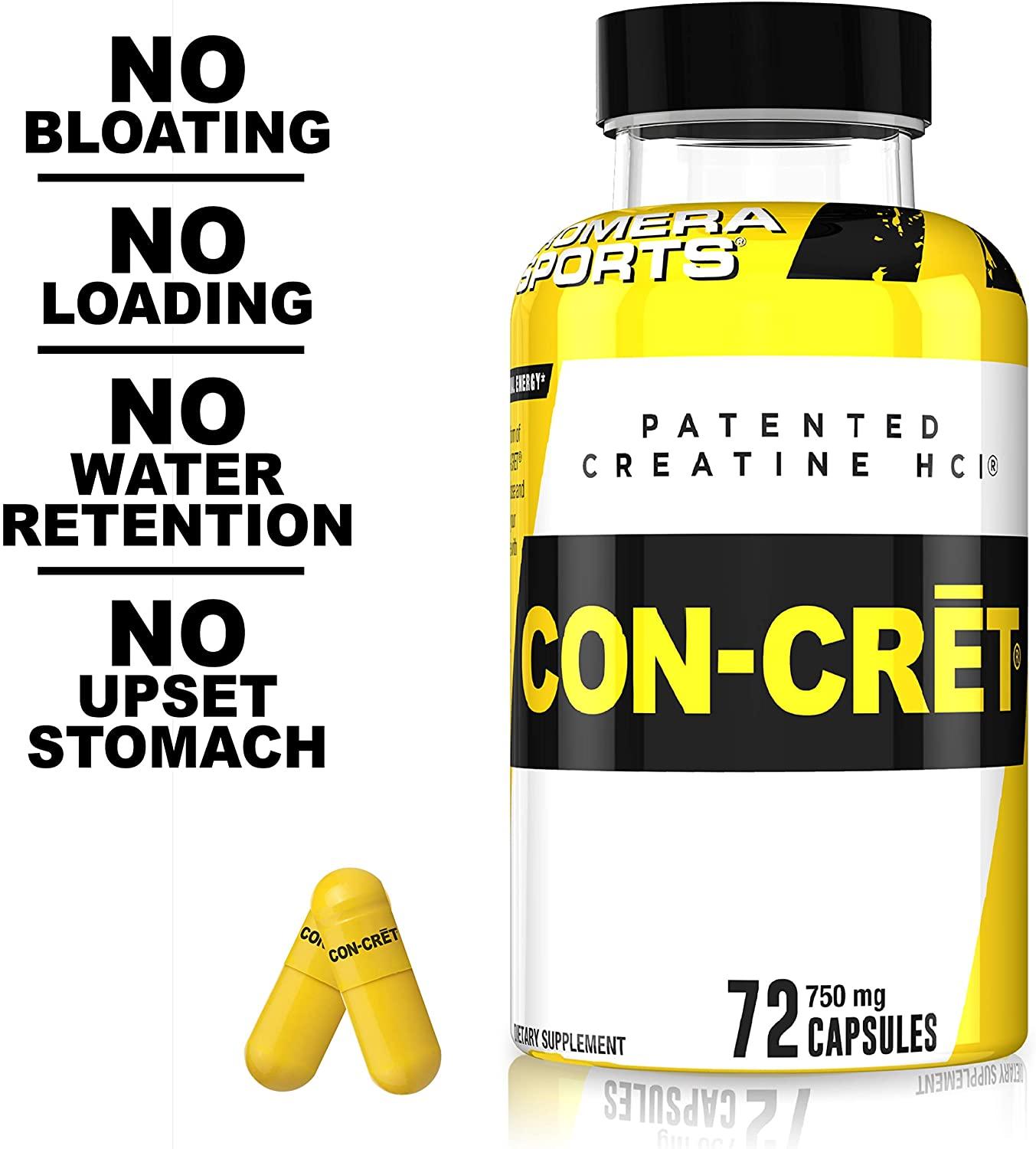 ProMera Sports Con-Cret Capsules - 72 Count | Pure Creatine for ...