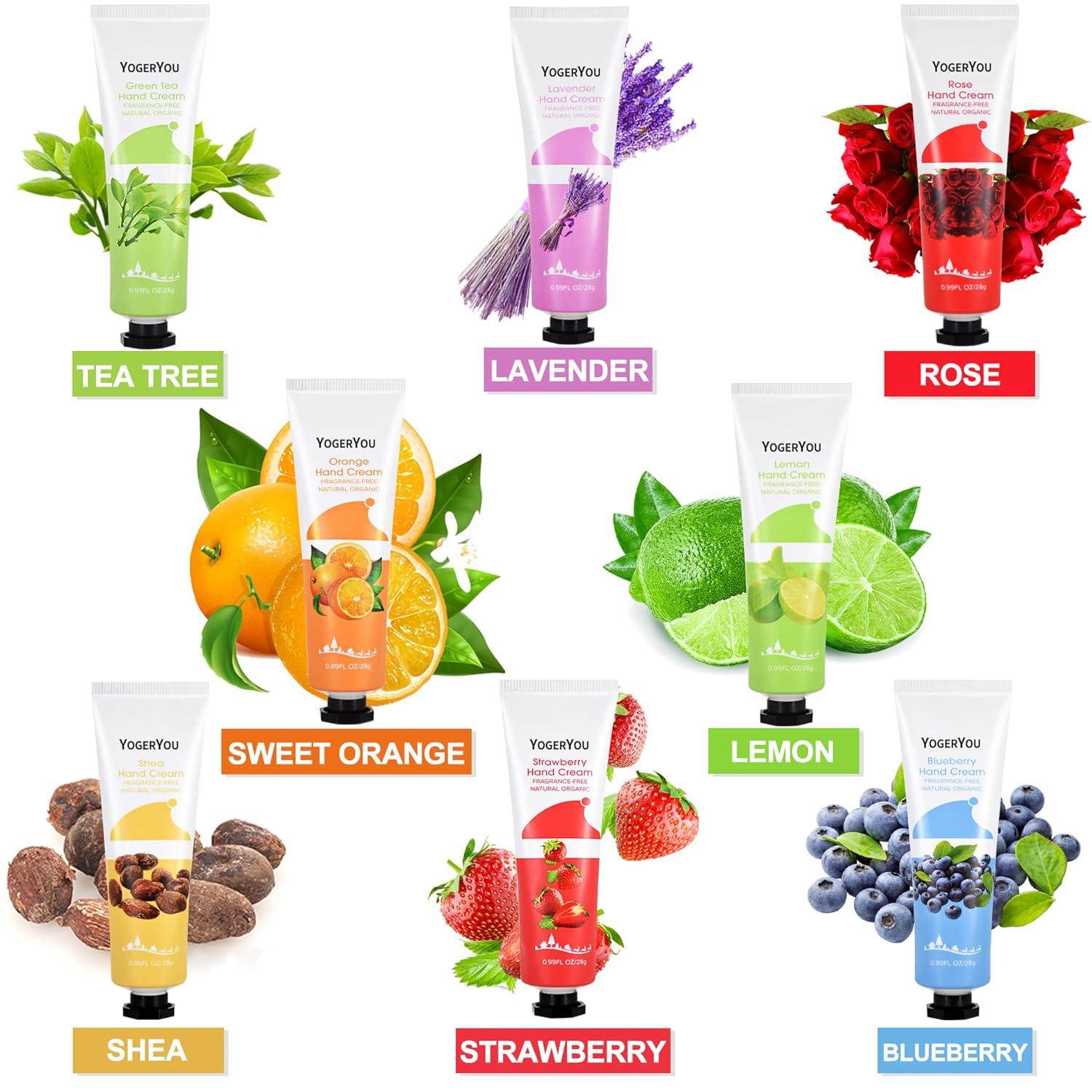 Hand Cream Gifts Set - 10 Pack Travel Size Lotion for Dry, Cracked ...