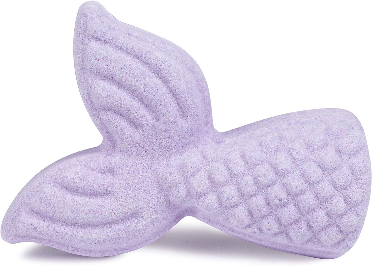Abeec Mermaid Bath Bombs Set - 10 Pink, Purple, and Blue Fizzy Bubble ...