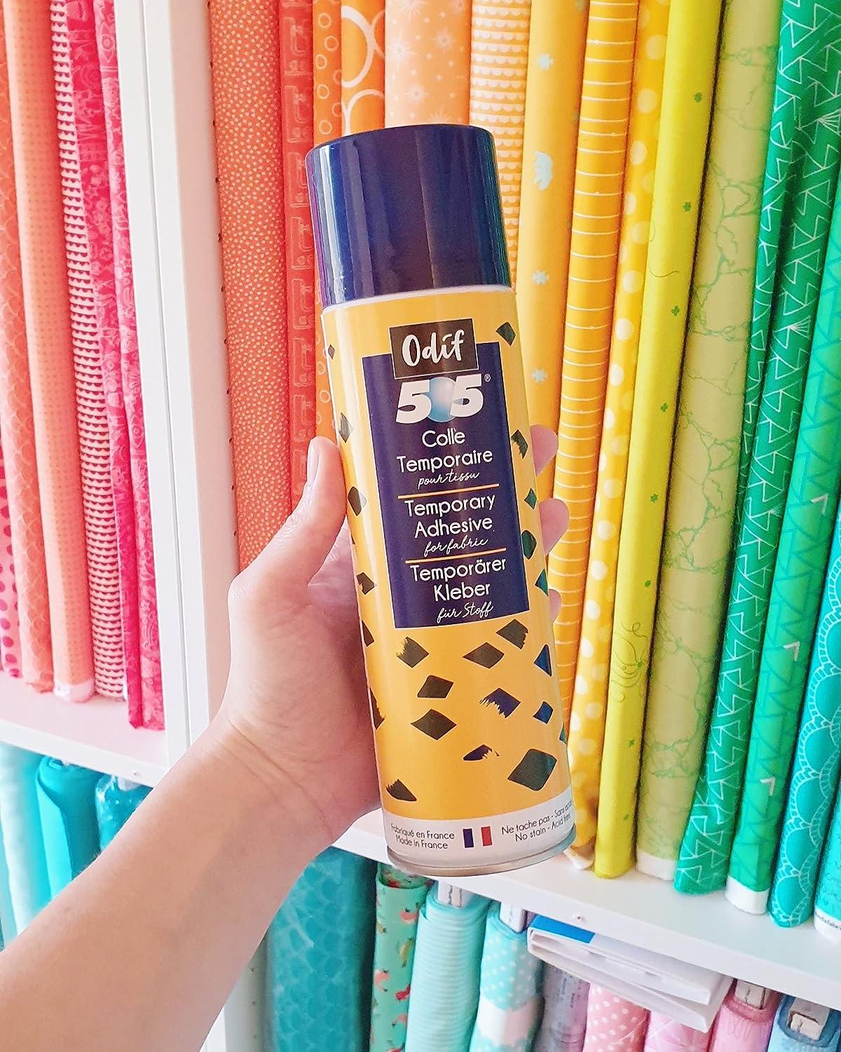 Odif 505 Spray and Fix Temporary Fabric Adhesive Basting Glue 6.22oz ...