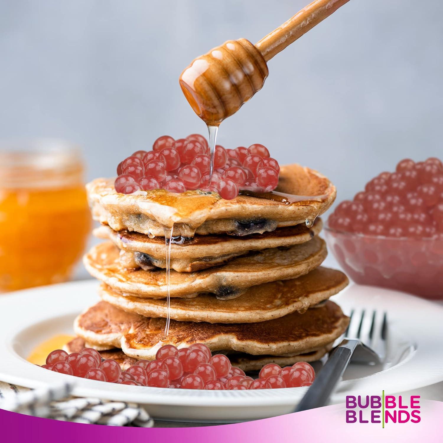 Raspberry Popping Boba - Real Fruit Juice Boba Balls - Fat-Free Sinkers ...