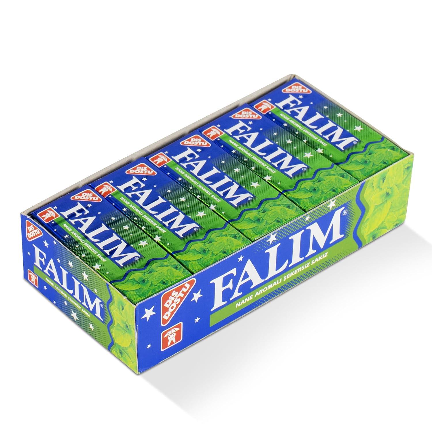 Falim Chewing Gum Set - Damle & Nane Sugar-Free Mint & Mastic Flavor ...