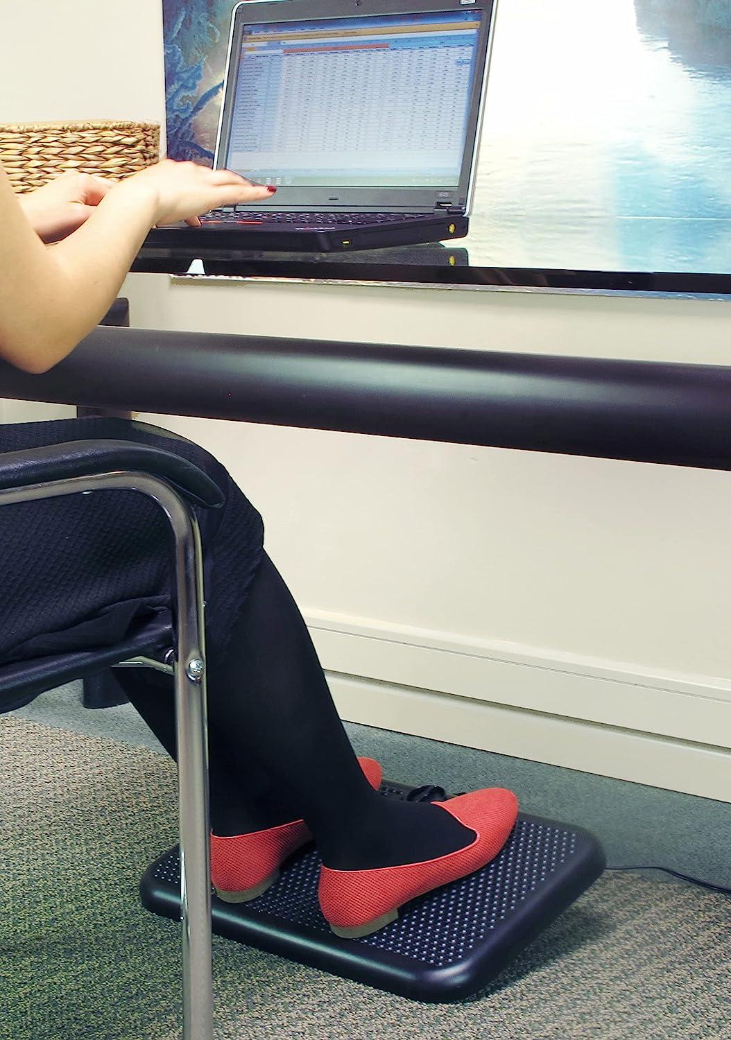 Toasty Toes Ergonomic Heated Foot Warmer BLACK - Cozy Products TT | Buy ...