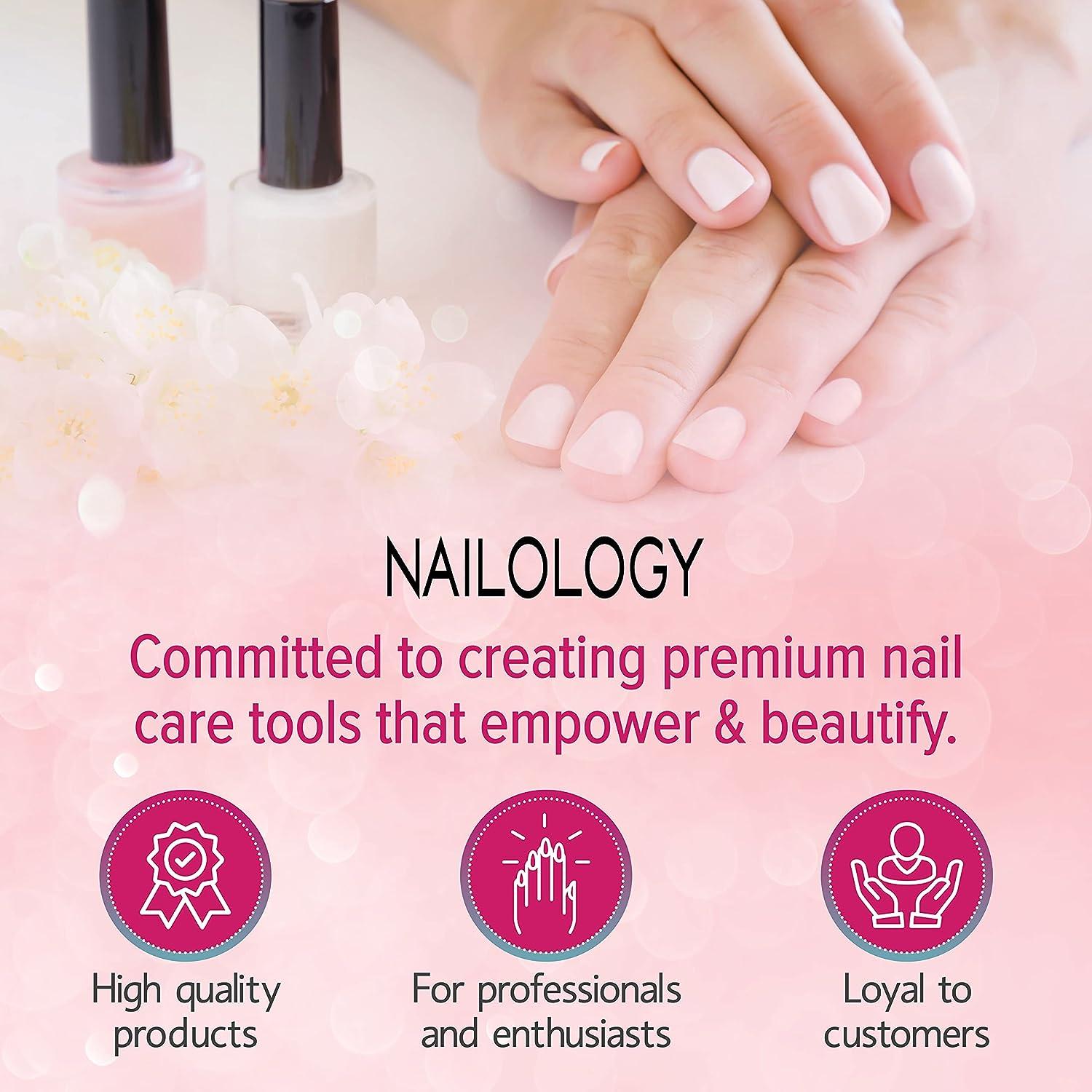 Extra Long Clear Square Nail Tips by Nailology - 360 Piece Acrylic ...