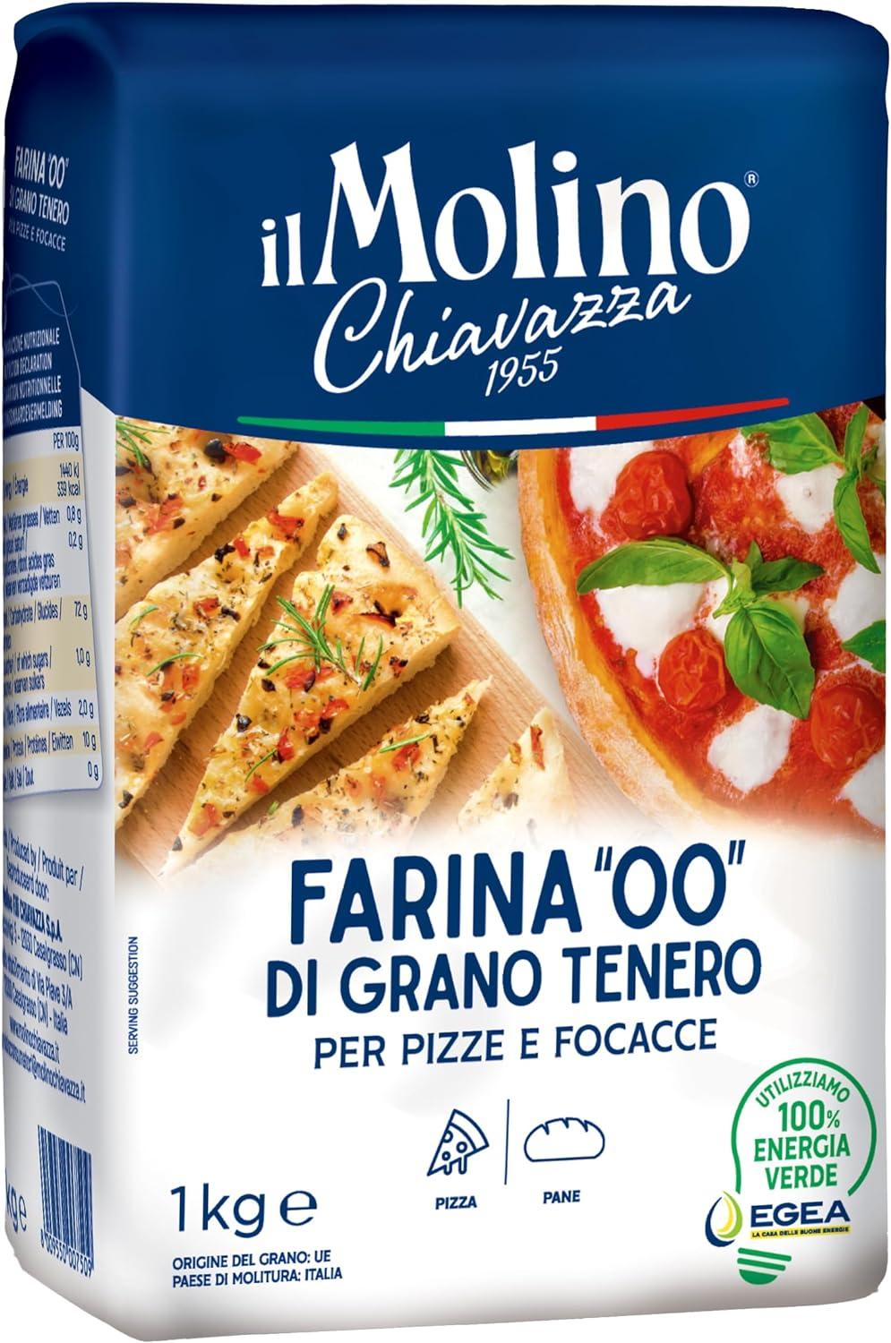 il Molino Chiavazza Ultimate Italian Flour Bundle Pack - 1 x Type '00 ...