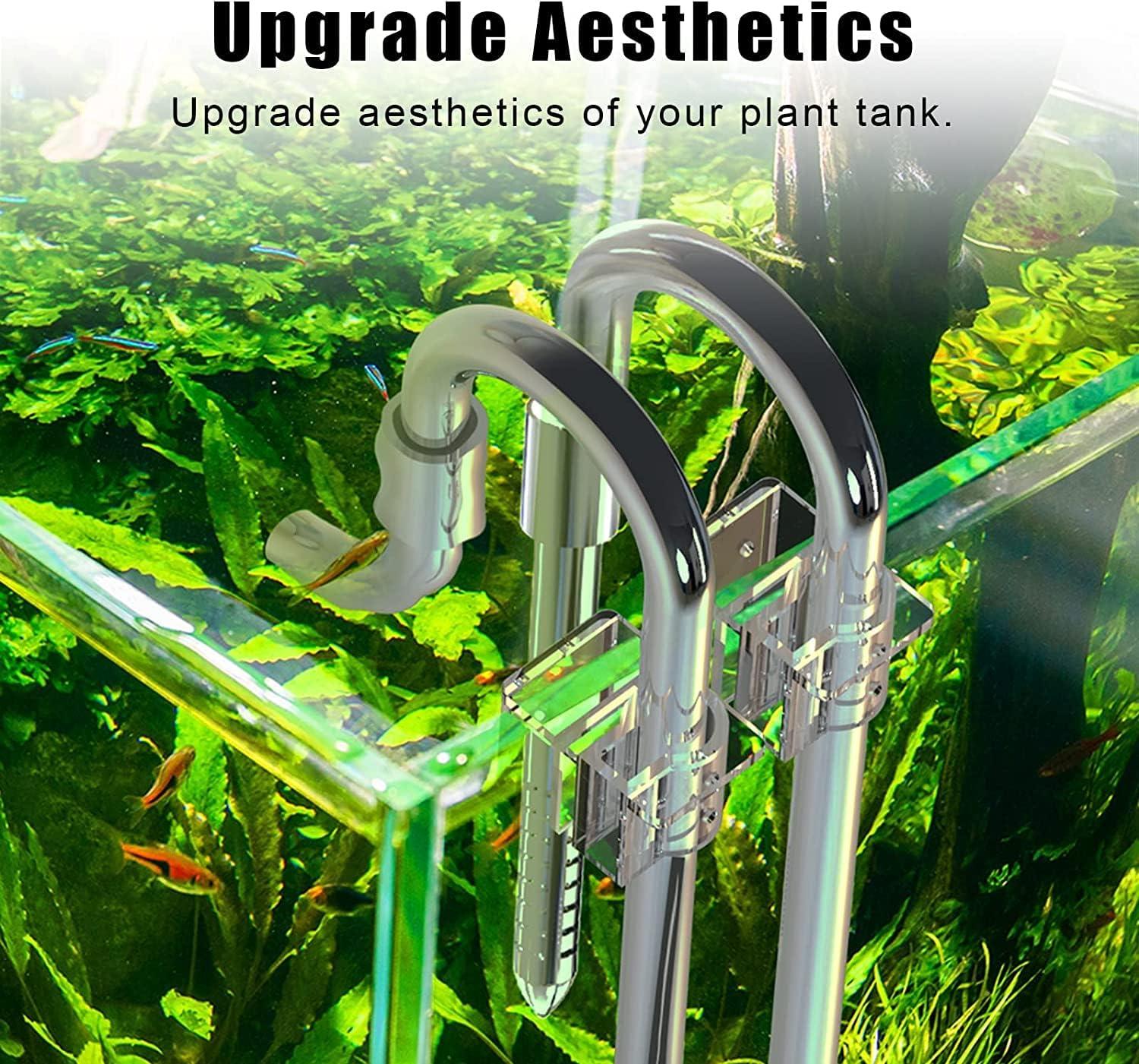 FZONE Stainless Steel Aquarium Lily Pipe 16/22mm - Filter Inlet ...