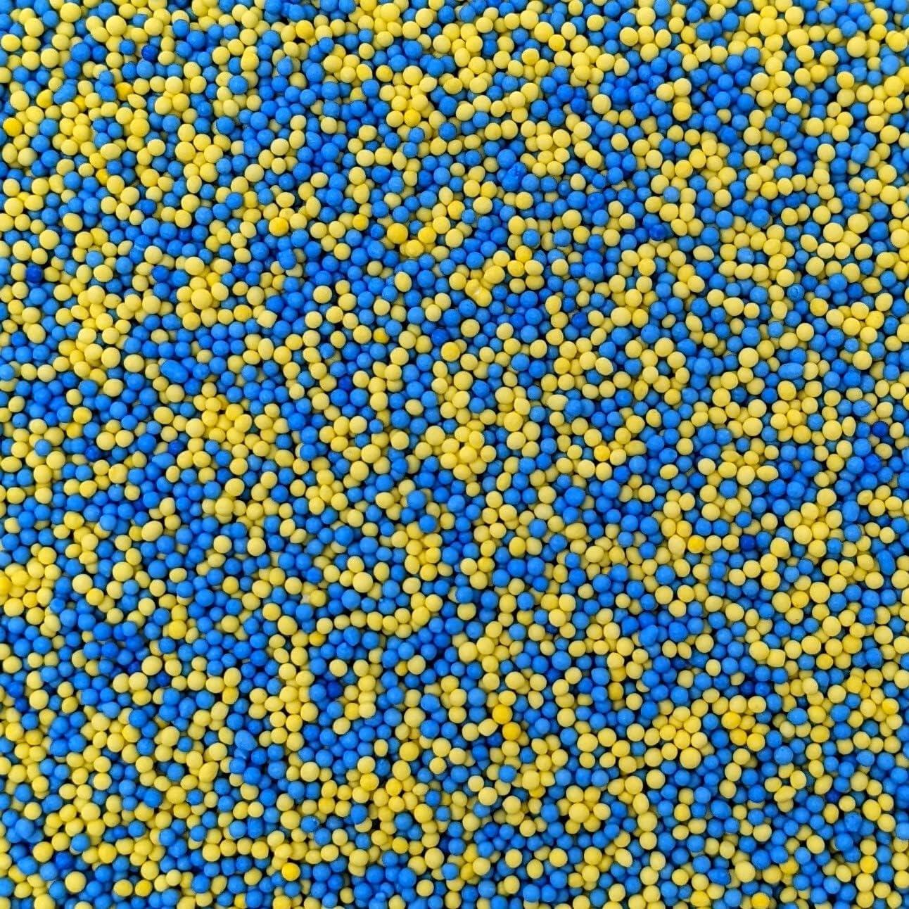 Blue and Yellow Sprinkles - 35g of Blue & Yellow Cake Sprinkles ...