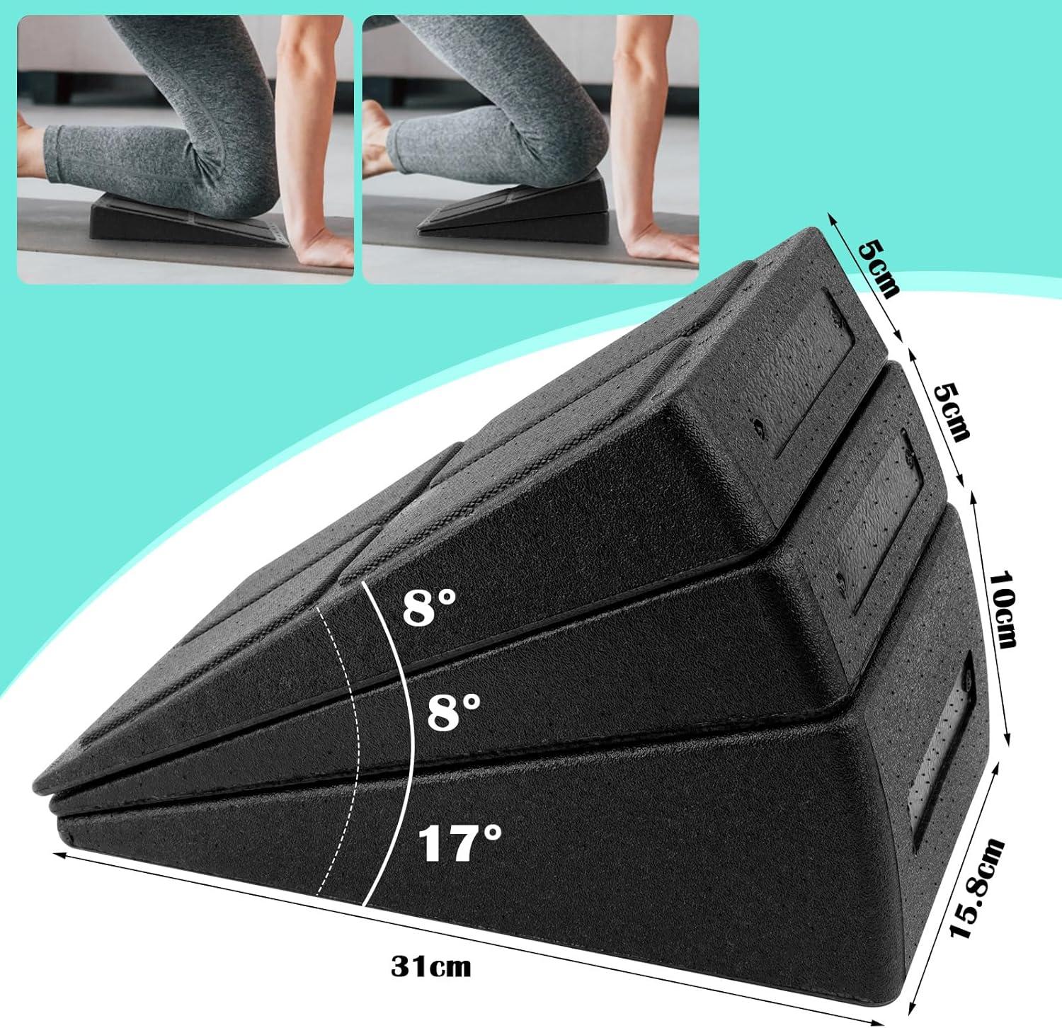 Wadendehner Set - Risvowo Knieretters Waden Trainer Keil & Mobilization ...