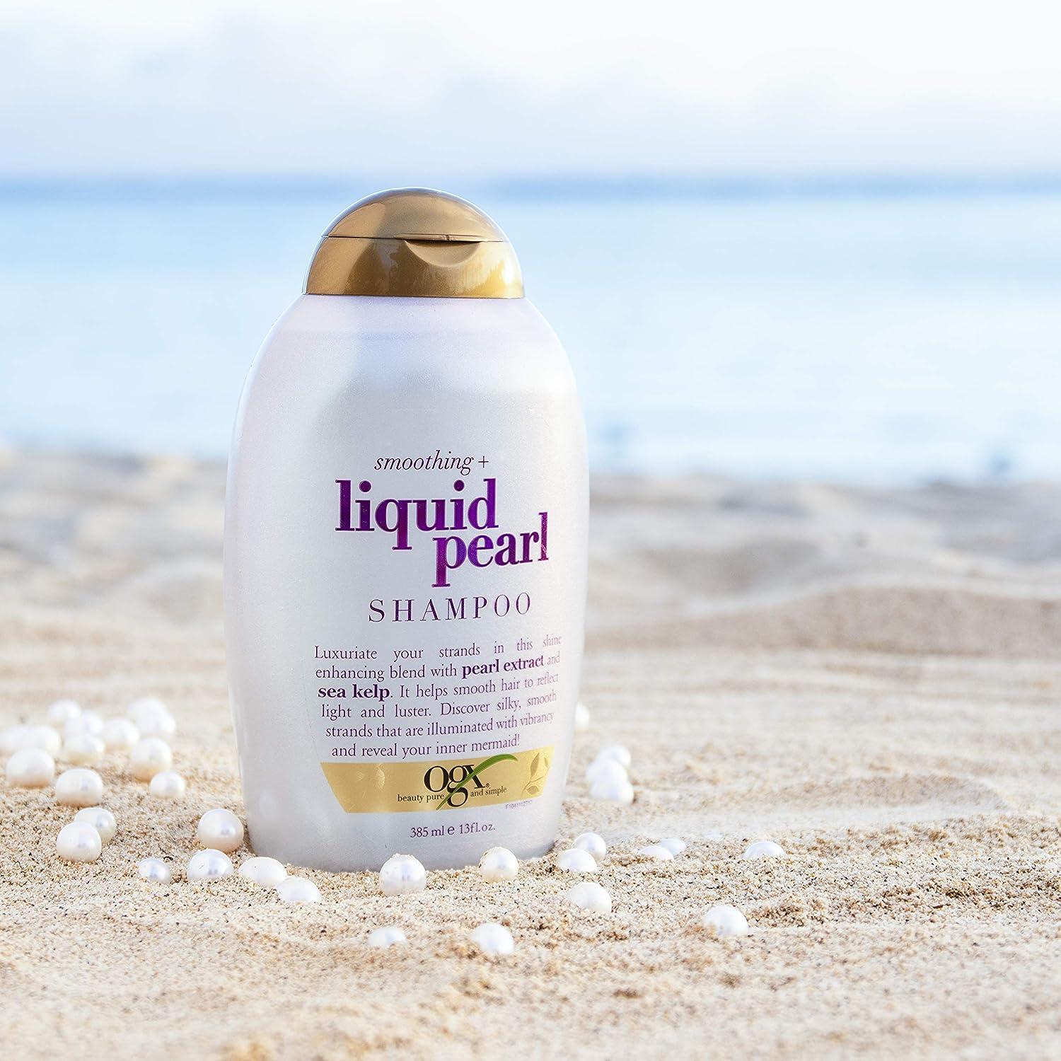 OGX Smoothing + Liquid Pearl Shampoo 13oz - Nourishing Haircare | Buy ...