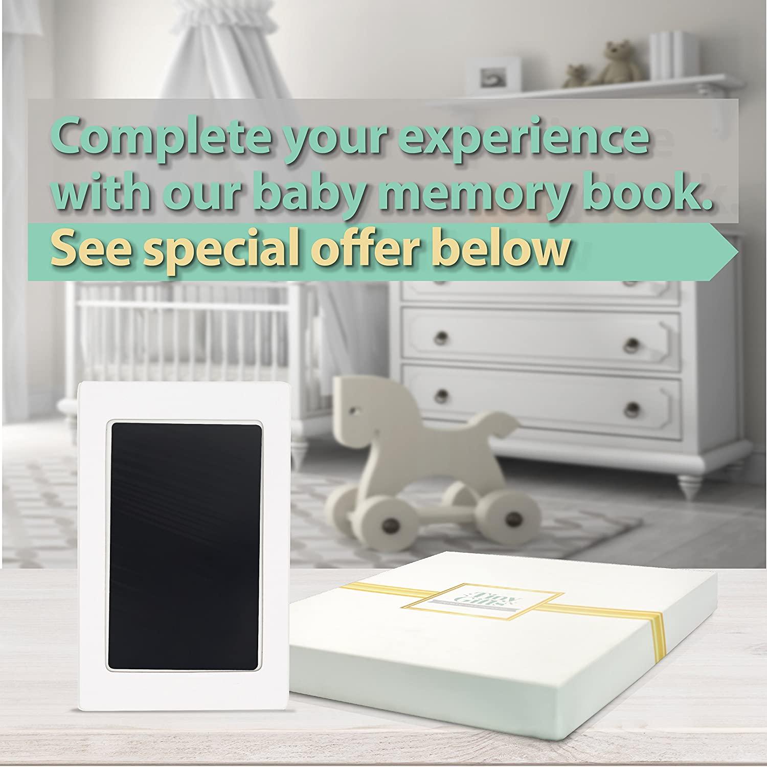Inkless Baby Handprint and Footprint Kit - Safe, Clean Touch Ink Pad ...
