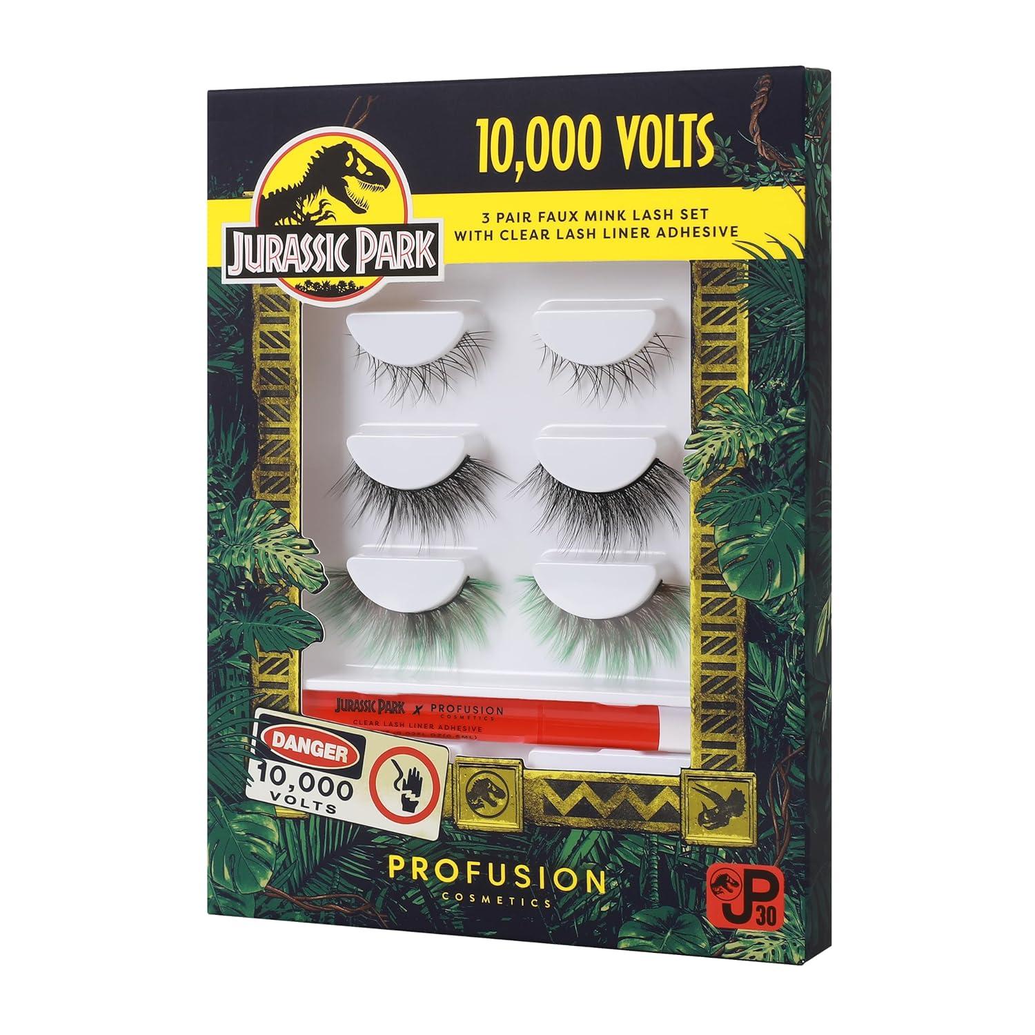 Shop Profusion Cosmetics Jurassic Park 10 000 Volts Faux Mink Lash Set ...